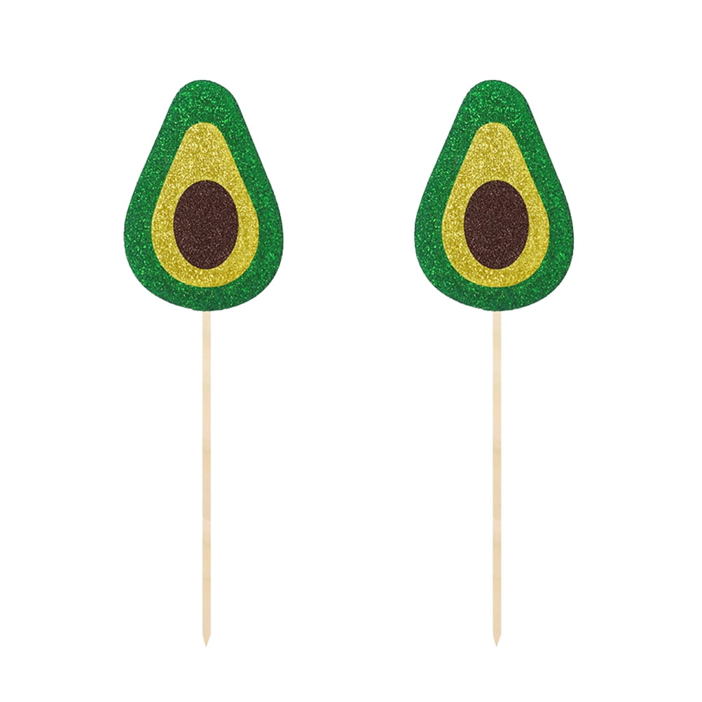 FRCOLOR 12 Pcs Cake Topper Fruit Dessert Cupcake Toppers Appetizers ...