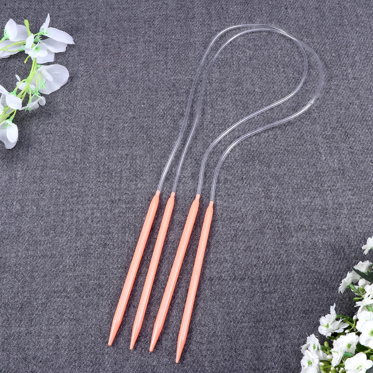 FRCOLOR 12 Pcs Crochet Needle Interchangeable Needles Knitting Tools ...