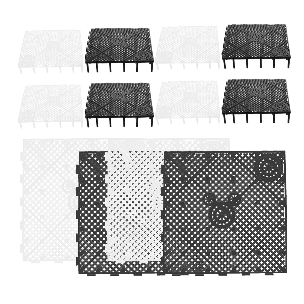 FRCOLOR 12 Pcs Drains Grate Cover Fish Tank Bottom Filter Plate Baby ...