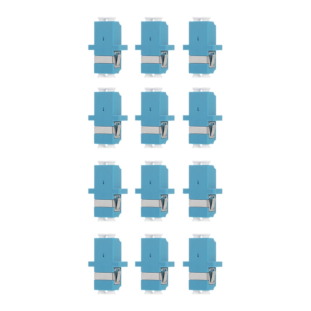FRCOLOR 12 Pcs Fiber Optic Adapter Low Insertion Loss Duplex - Walmart.com