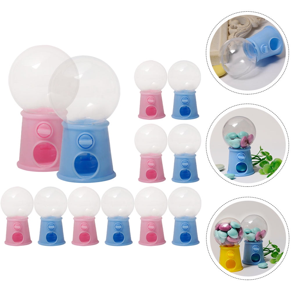 FRCOLOR 12 Pcs Gumball Candy Dispenser Box Holder Machine Assorted ...