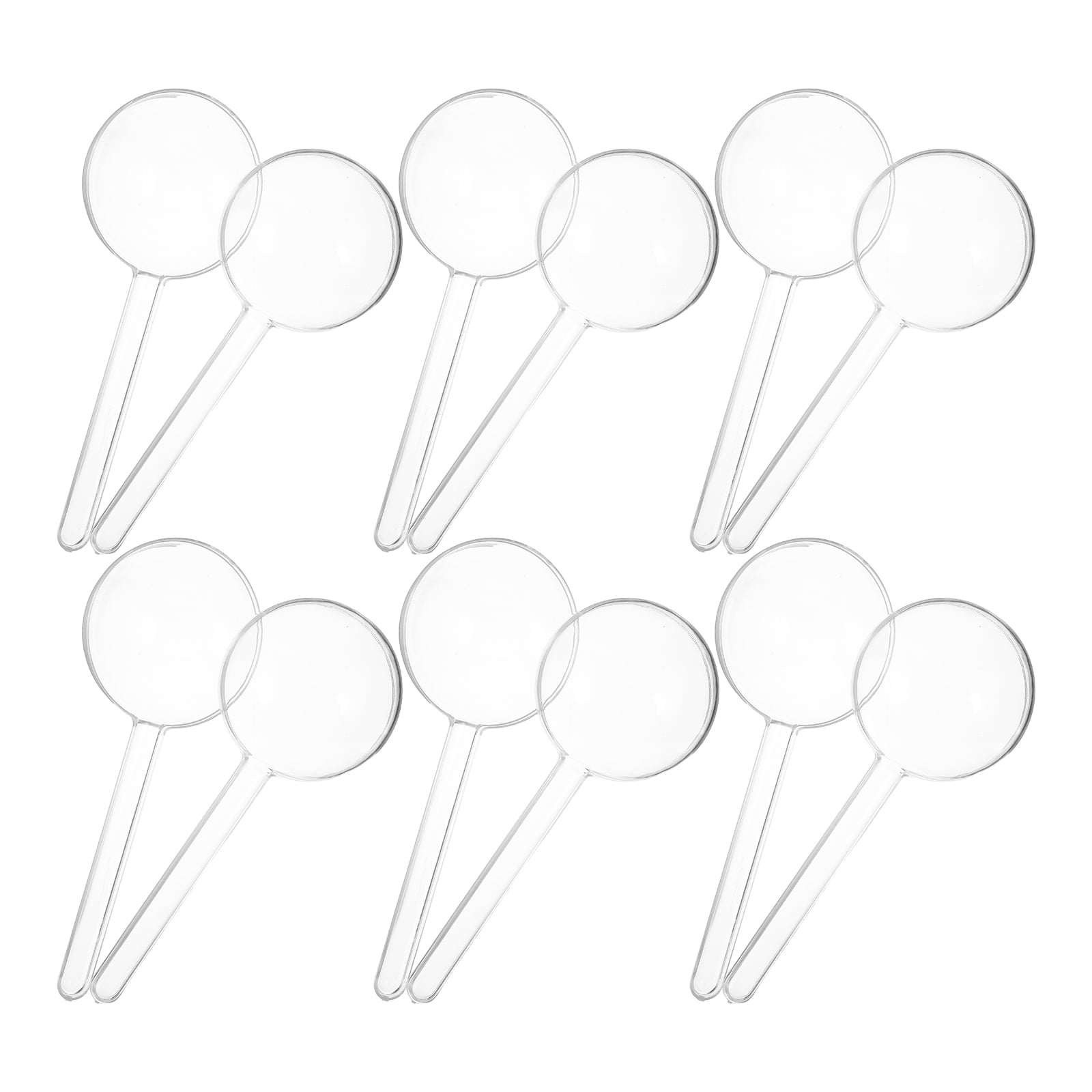 FRCOLOR 12 Pcs Lollipop Holder Clear Plastic Storage Containers ...