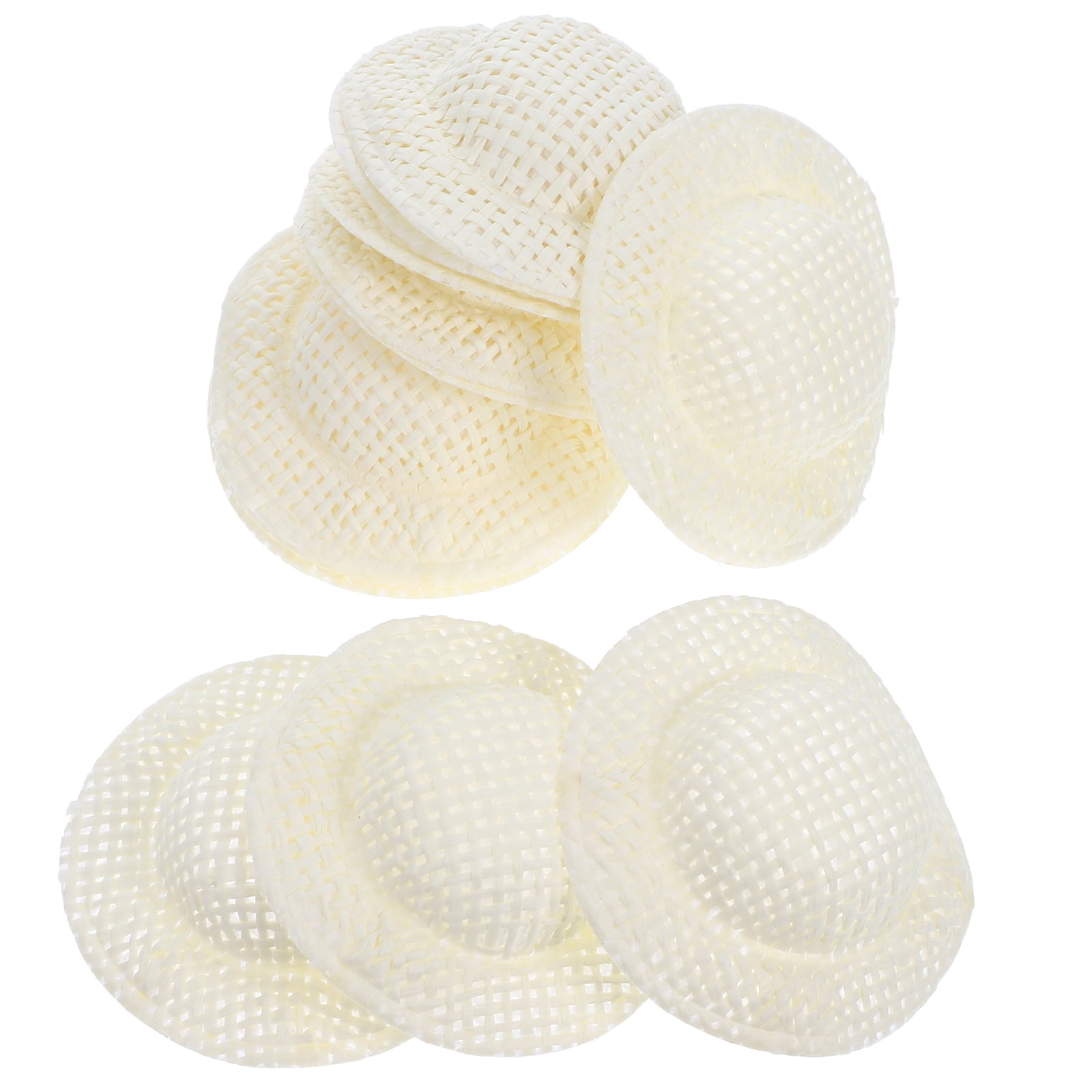 FRCOLOR 12 Pcs Mini Paper Hat Miniature Small Decoration Accessories ...