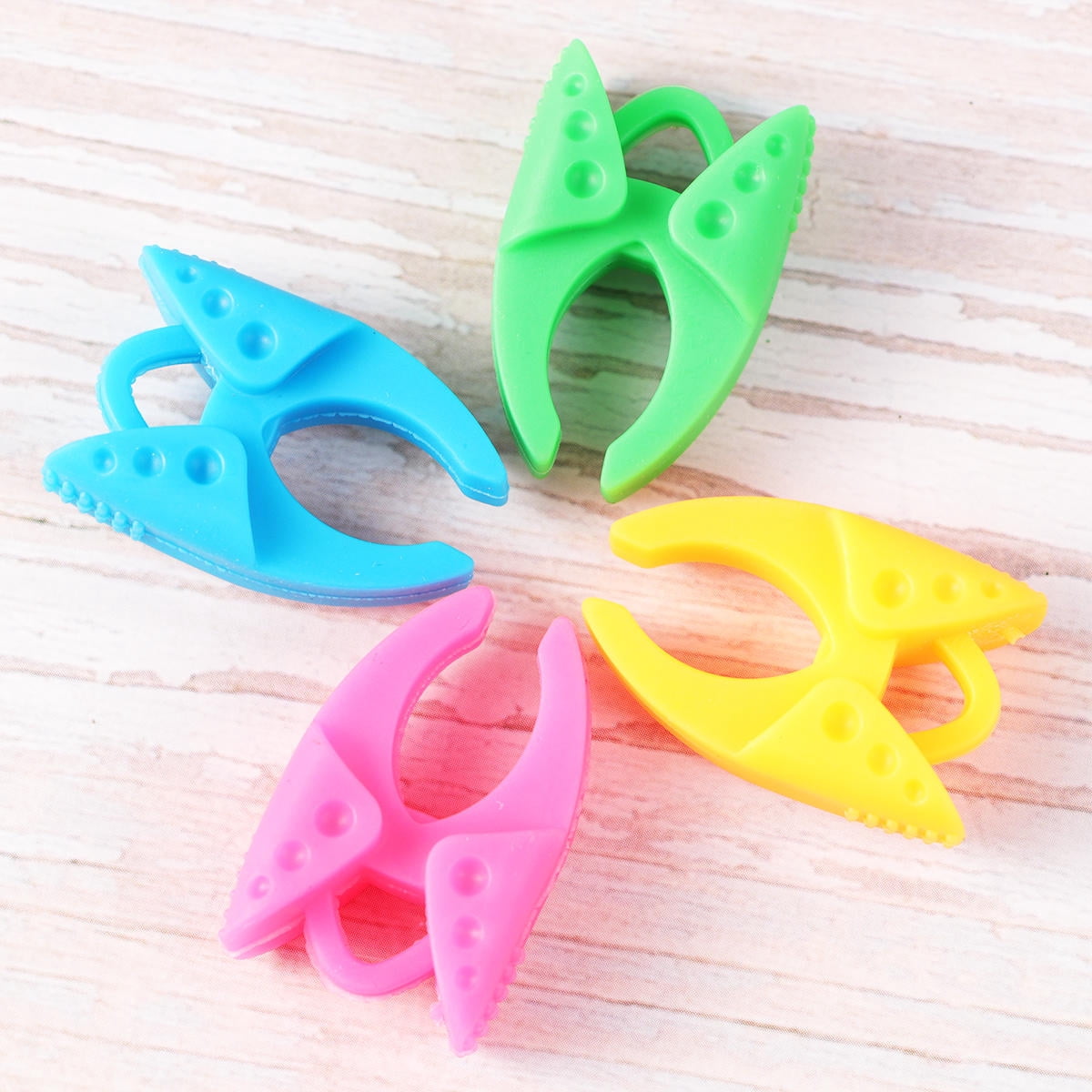 FRCOLOR 12 Pcs Organizers Fabric Clips Sewing Bobbin Holder Clamp ...