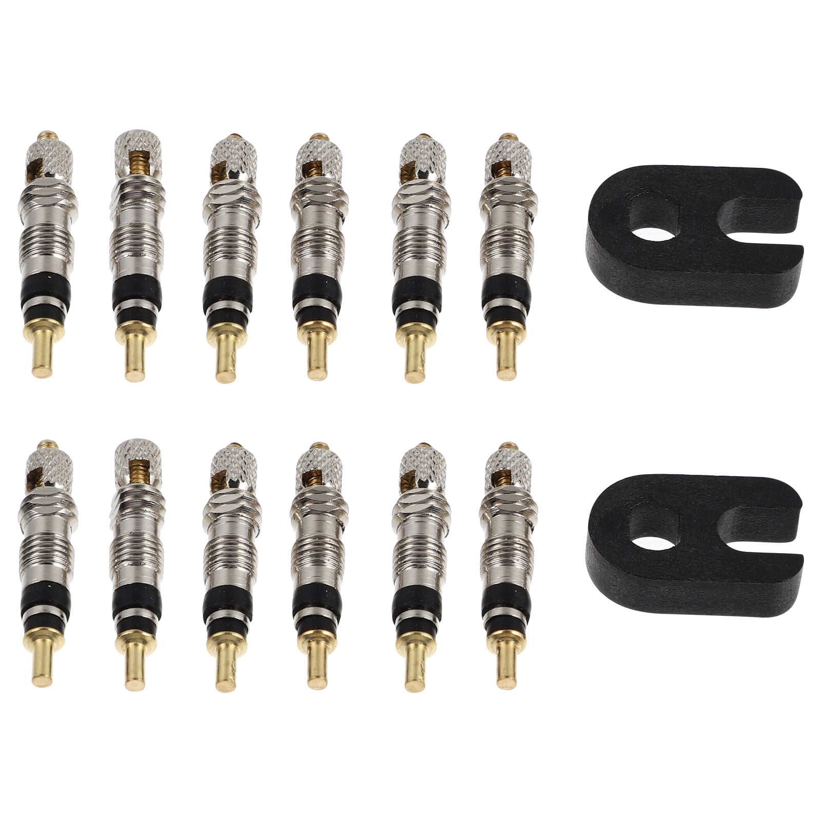 FRCOLOR 12 Pcs Replacement French Valve Core Tubeless Bike - Walmart.com