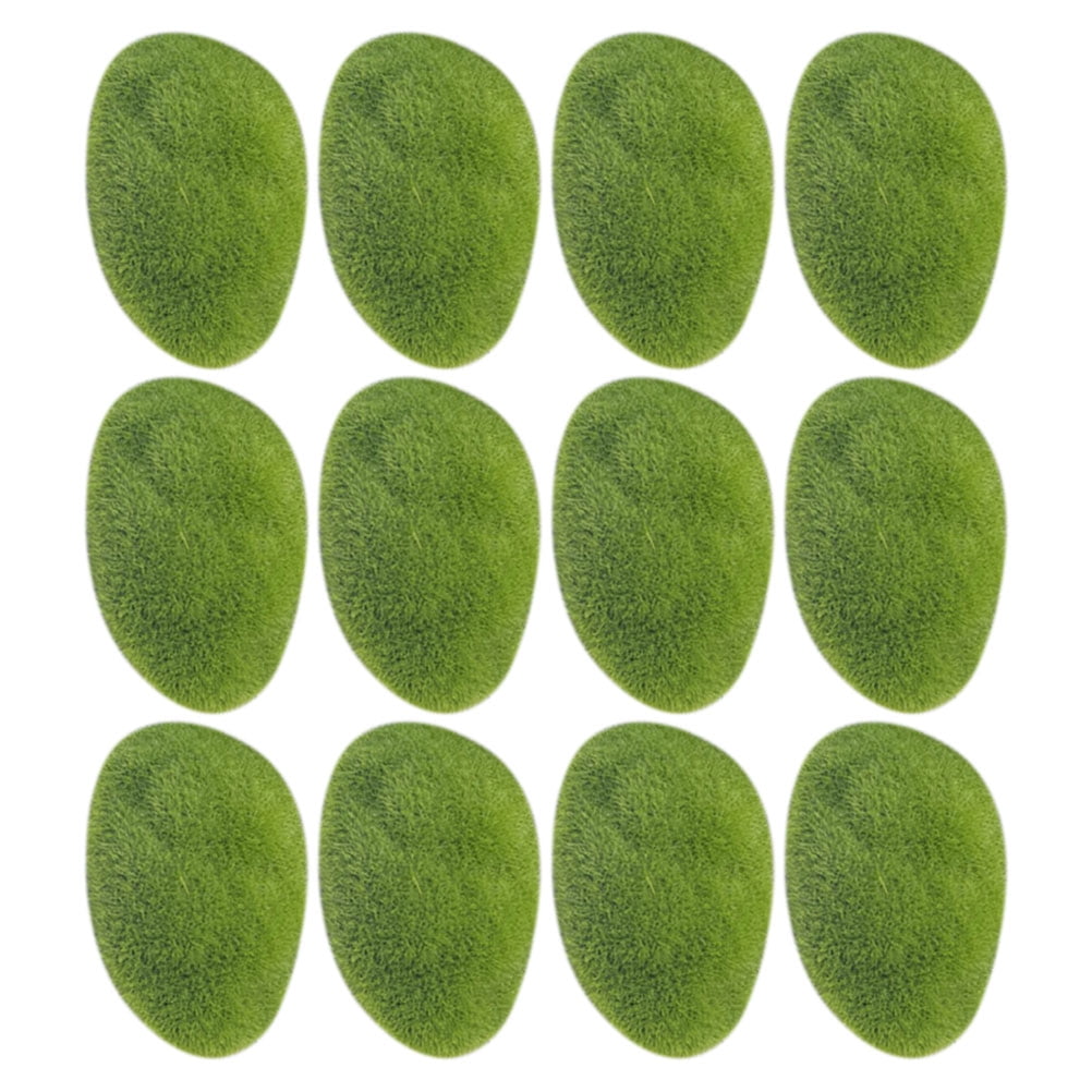 FRCOLOR 12 Pcs Simulated Green Wall Artificial Plant Garden Succulents ...