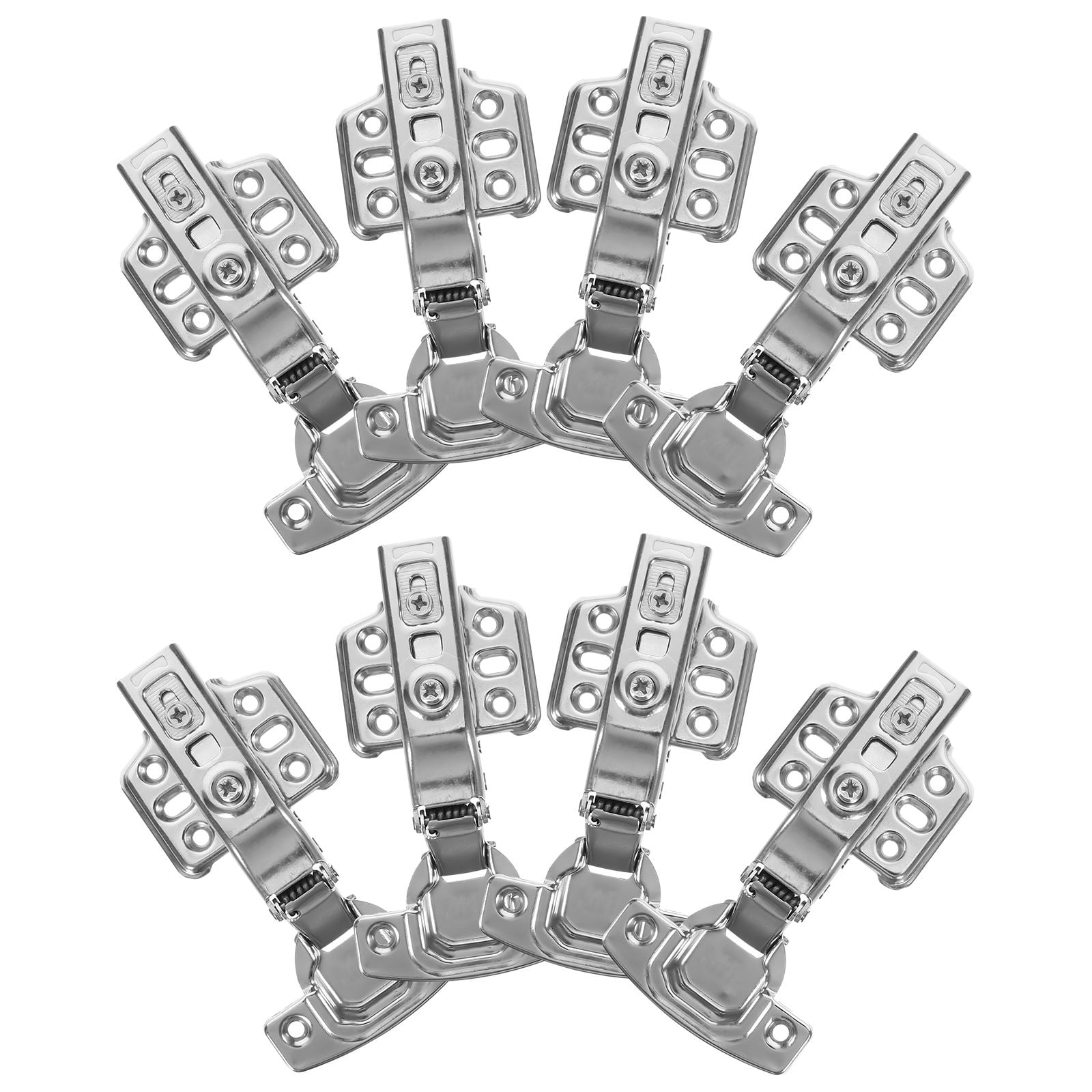 FRCOLOR 12 Pcs Soft Close Cabinet Door Hinges Stainless Steel - Walmart.com