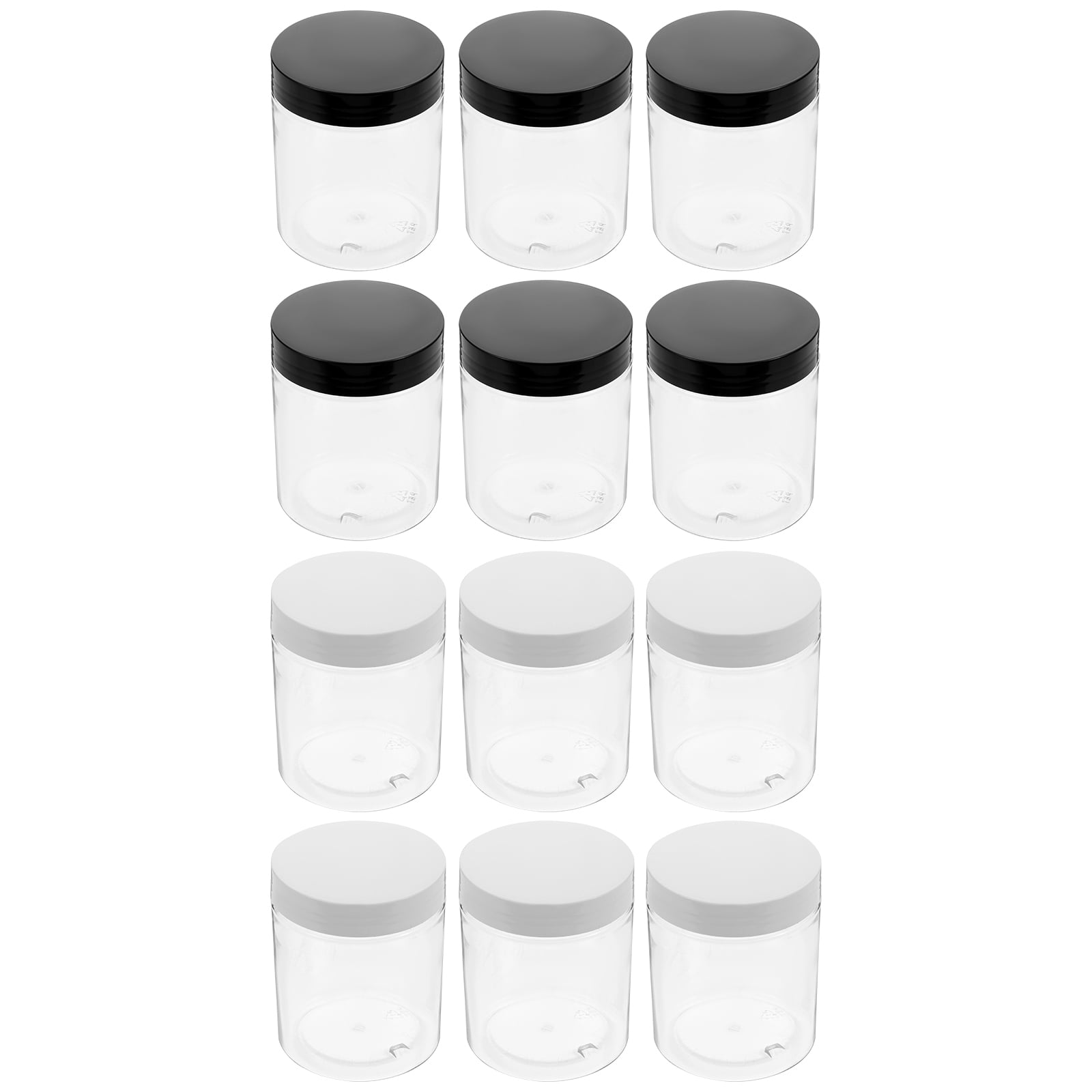 FRCOLOR 12 Pcs Transparent Storage Tank Box Plastic Container Dry Food ...
