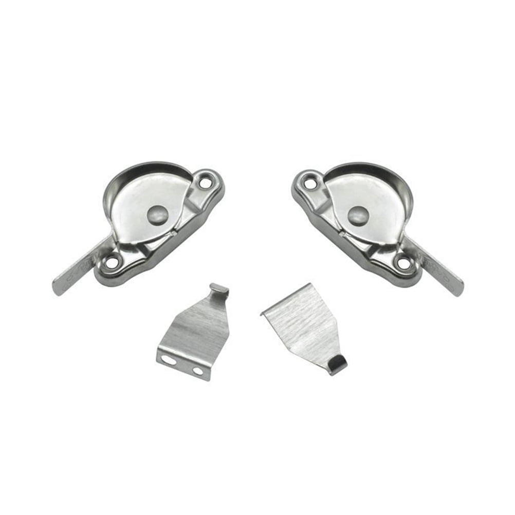 FRCOLOR 12 Sets Lock Stainless Steel Deadbolt Window Sash Child Silver ...