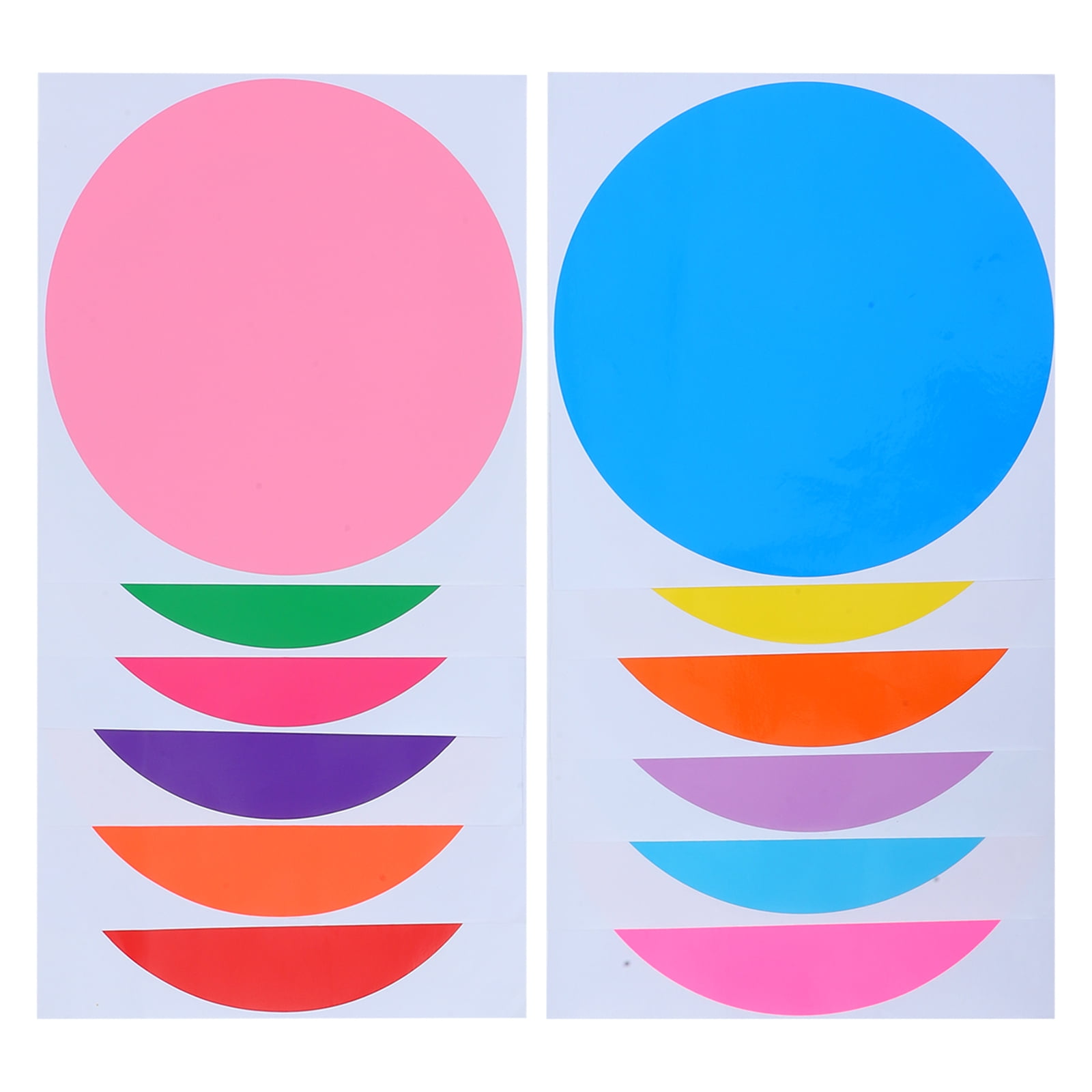 FRCOLOR 12 Sheets Erasable Boards Blackboard Stickers Dry Erase Dots ...