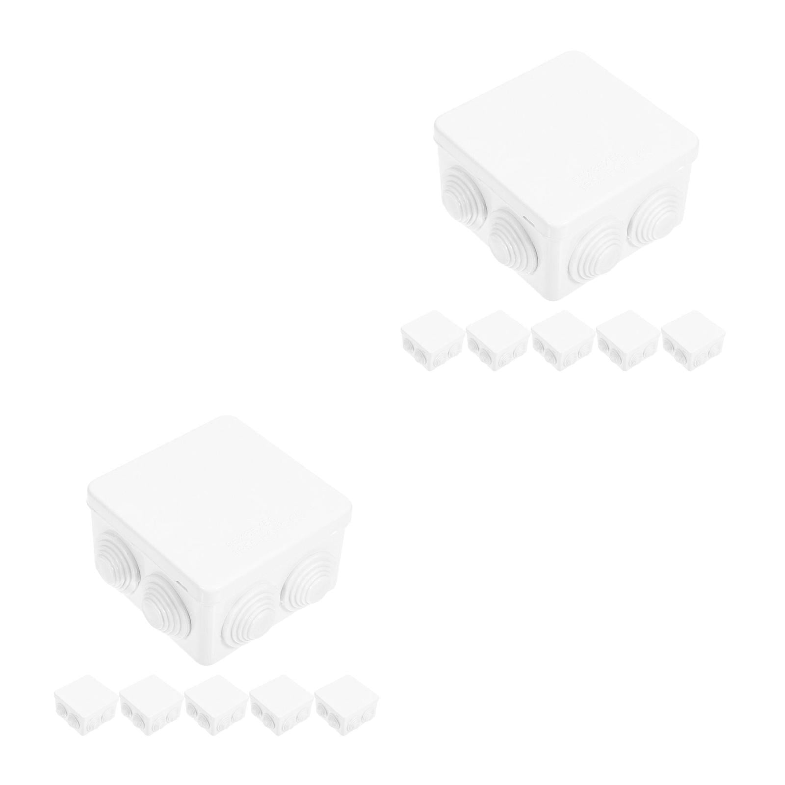 FRCOLOR 12 pcs Abs Plastic Cabinet Plastic Junction Box Electrical ...