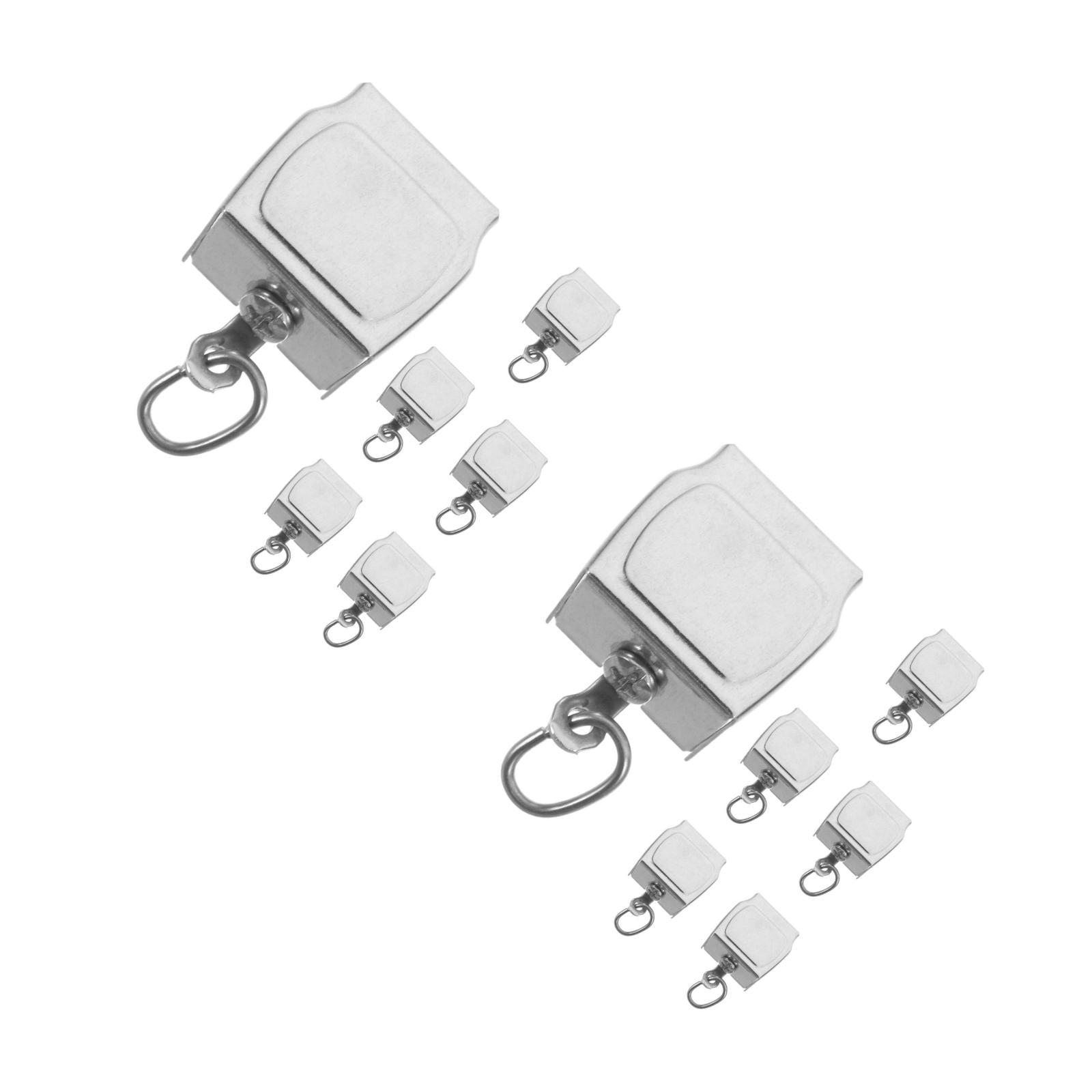 FRCOLOR 12 pcs Ceiling Track End Caps Curtain Track Endcaps Curtain Rod ...