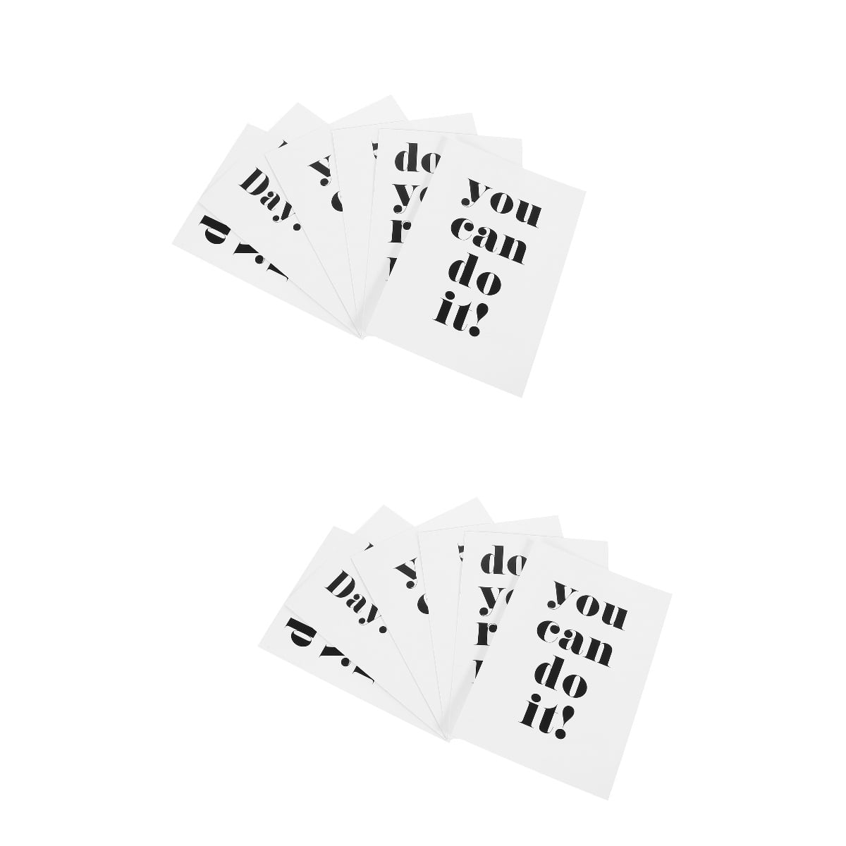 FRCOLOR 12 pcs English Alphabet Card Decorations Photo Booth ...