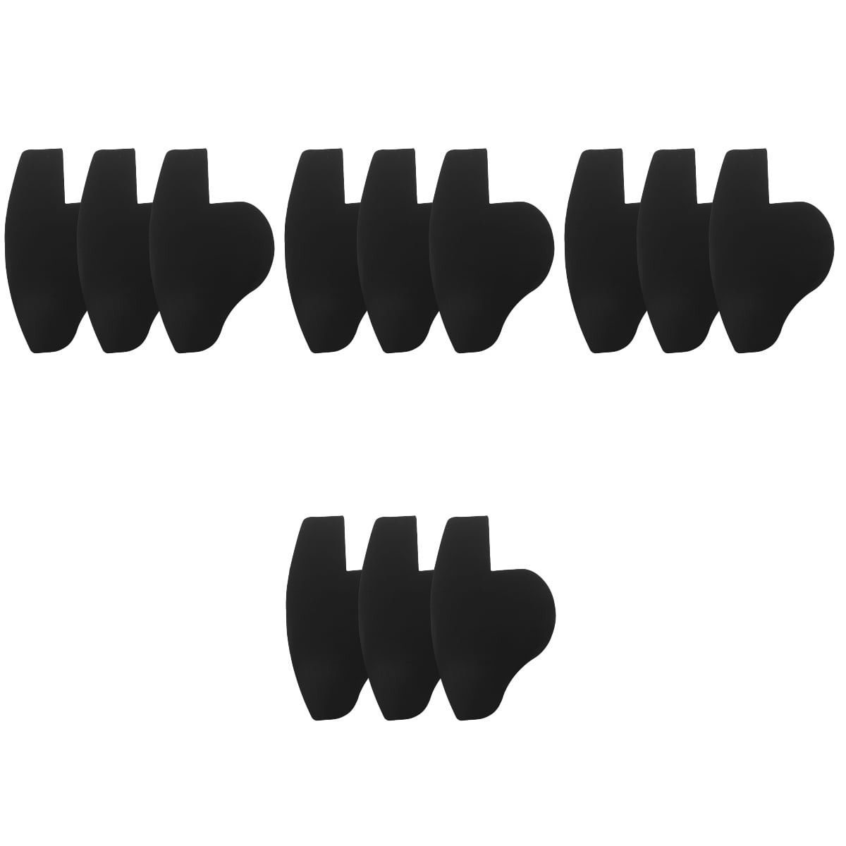 FRCOLOR 12 pcs Hairline Enhancing Cards Beard Shaping Template Beard ...