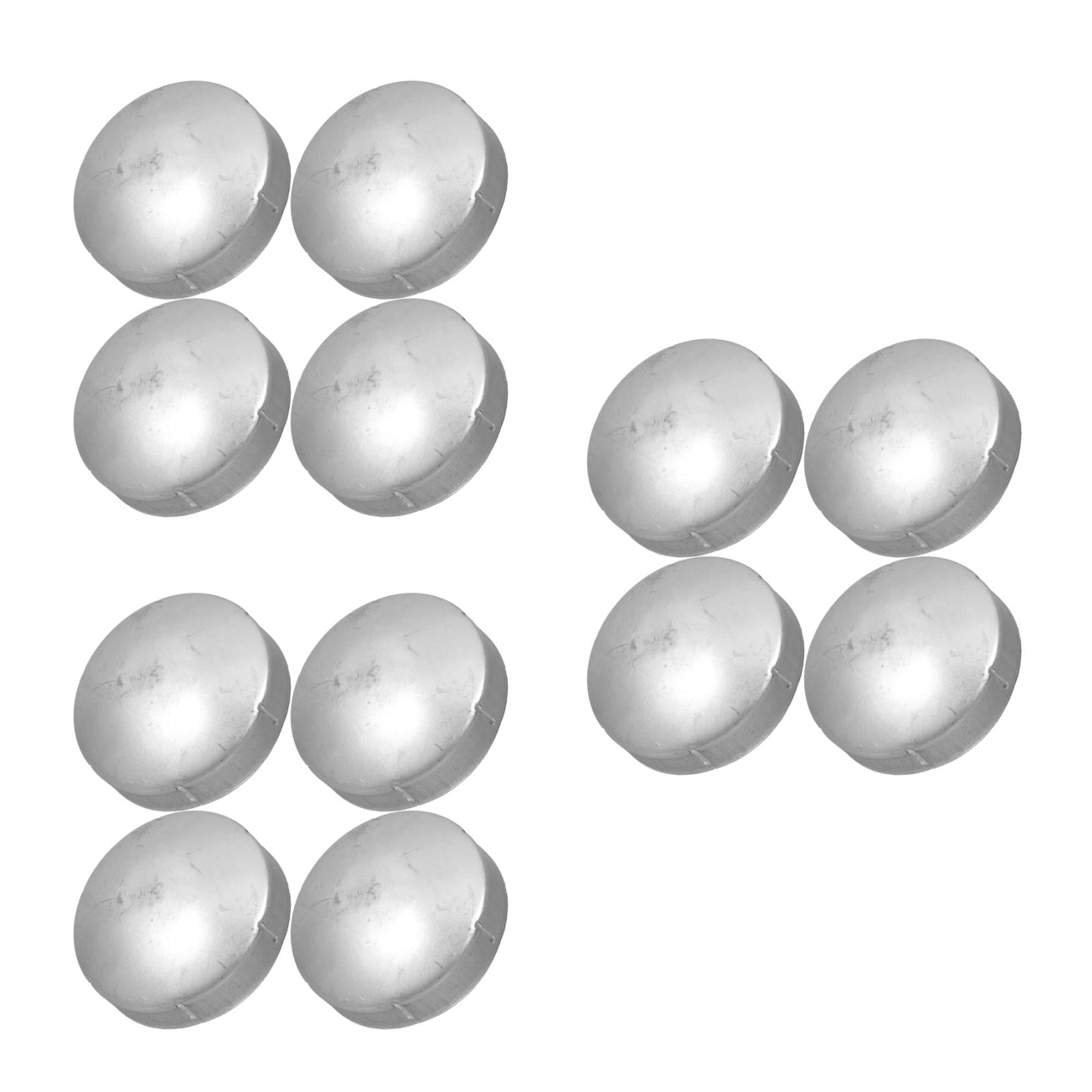 FRCOLOR WORGEOUS 12 pcs Round Fence Post Caps for Highway Guardrail ...