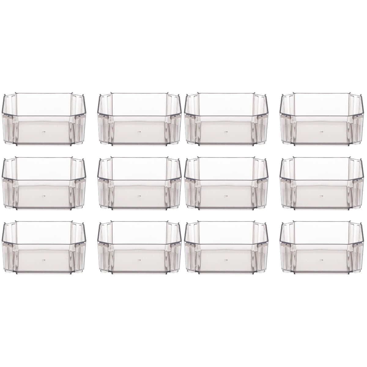 FRCOLOR 12 pcs Honeycomb Drawer Organizer Drawer Divider Storage Box ...