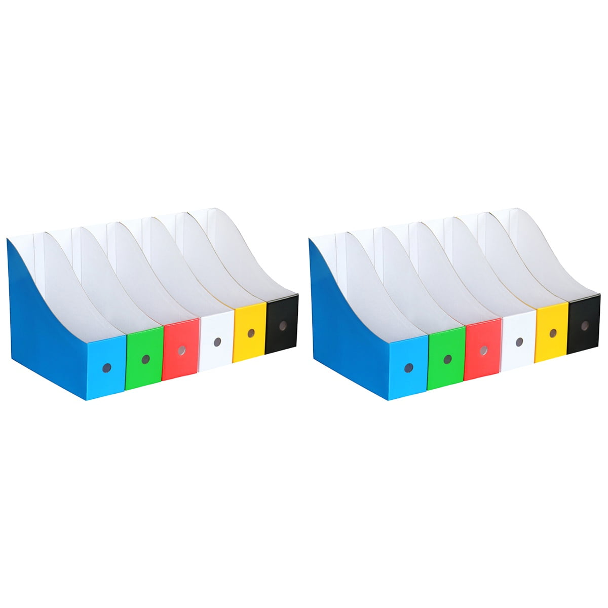 FRCOLOR 12 pcs Magazine Organizer Desktop Document Rack Desk Book ...