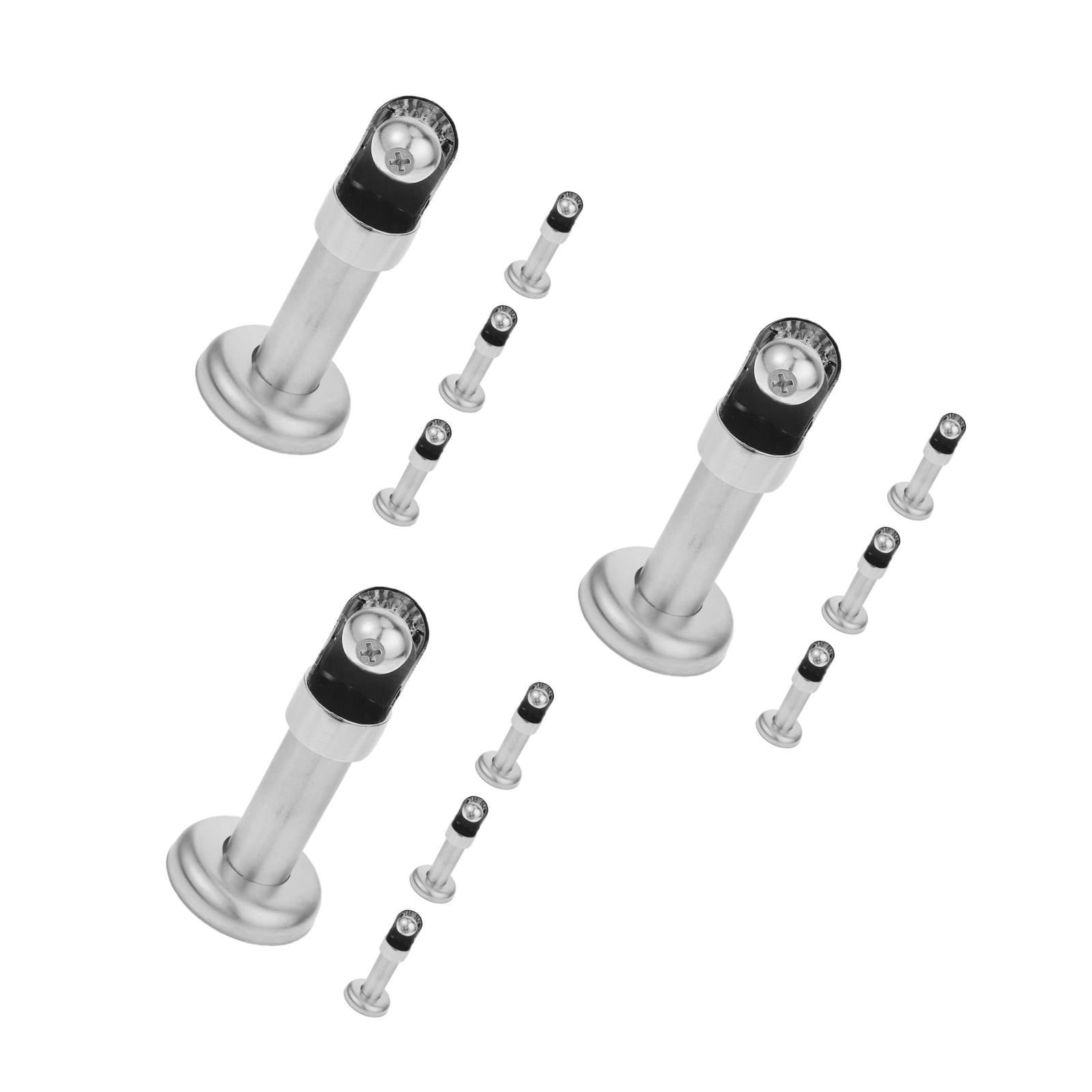 FRCOLOR 12 pcs Restroom Partition Support Feet Toilet Cubicle Fittings ...