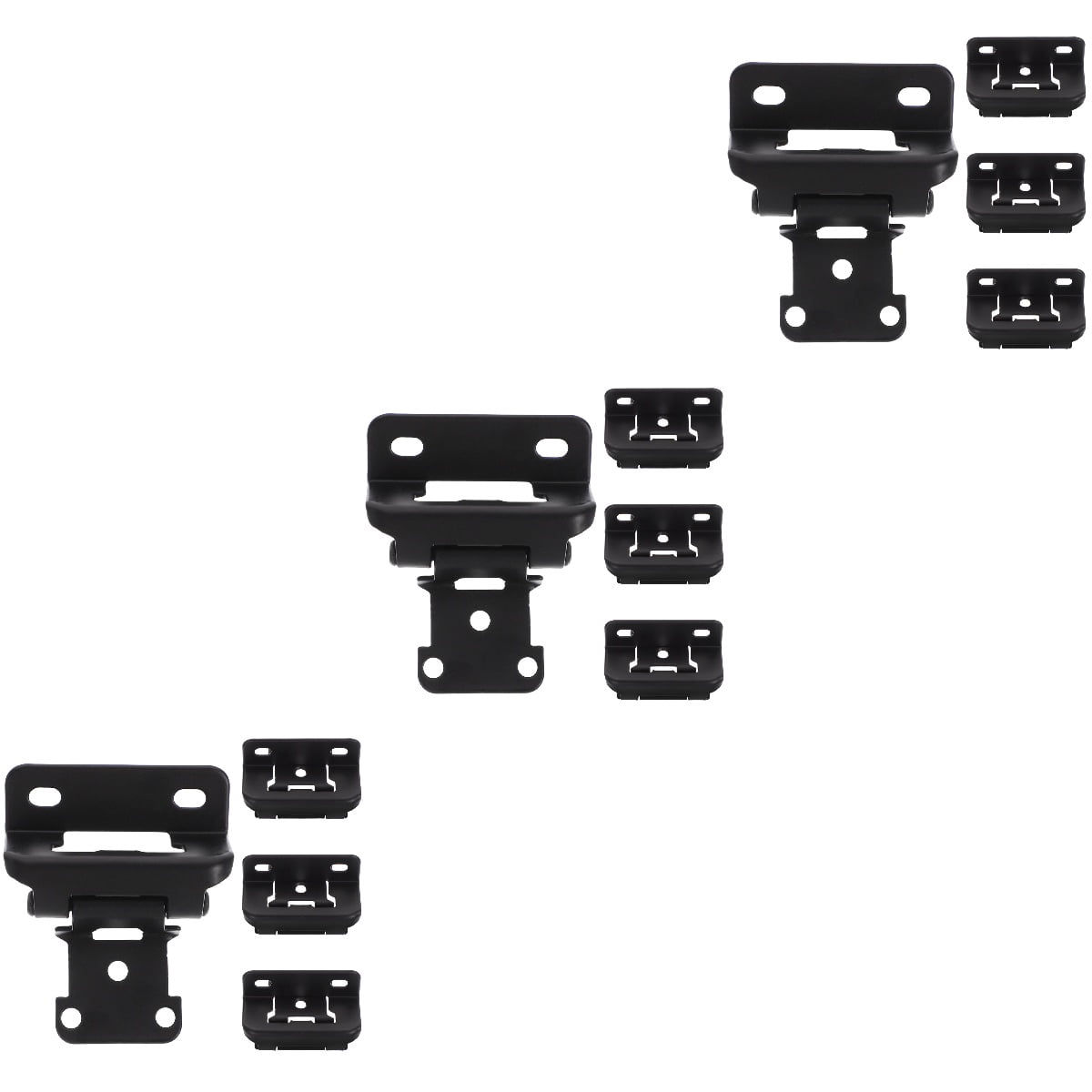 FRCOLOR 12 pcs Self Closing Cabinet Door Hinges Home Door Door Hinges ...
