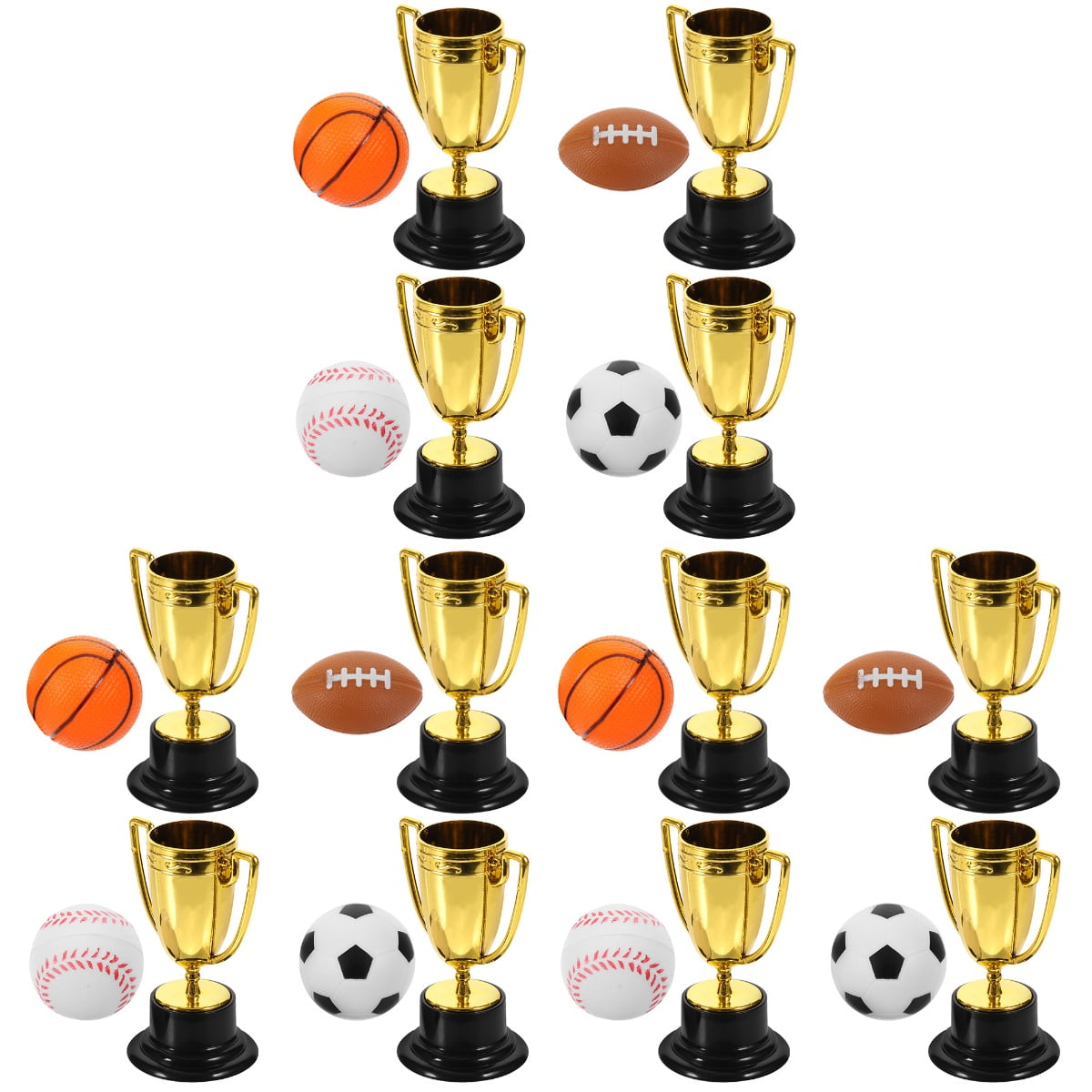 FRCOLOR 12 pcs Sports Award Trophy Winner Competition Trophy ...