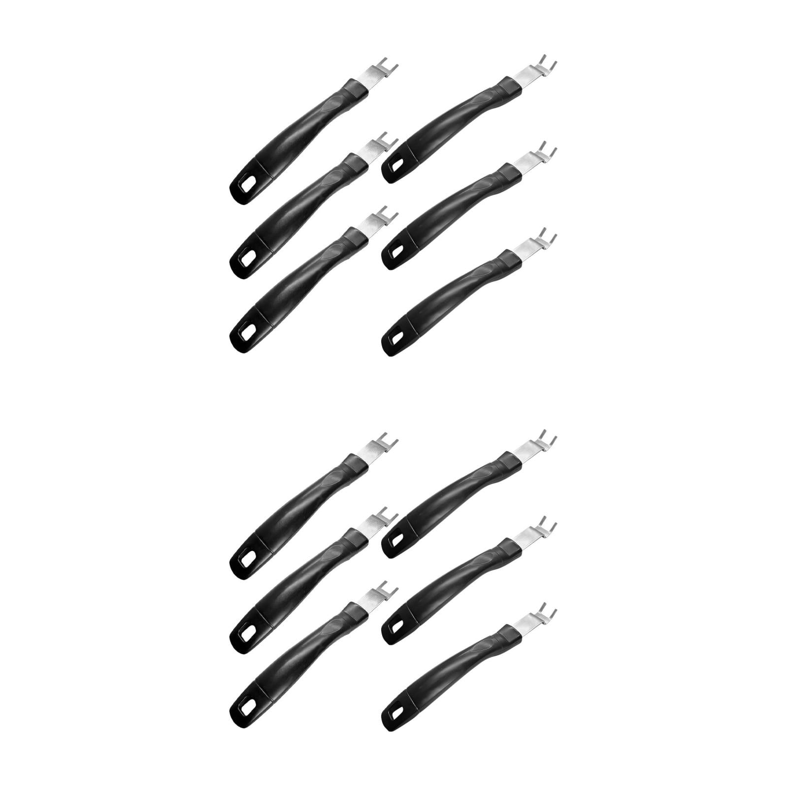 FRCOLOR 12 pcs Stainless Steel Grate Lifter Heat Insulation Grill ...