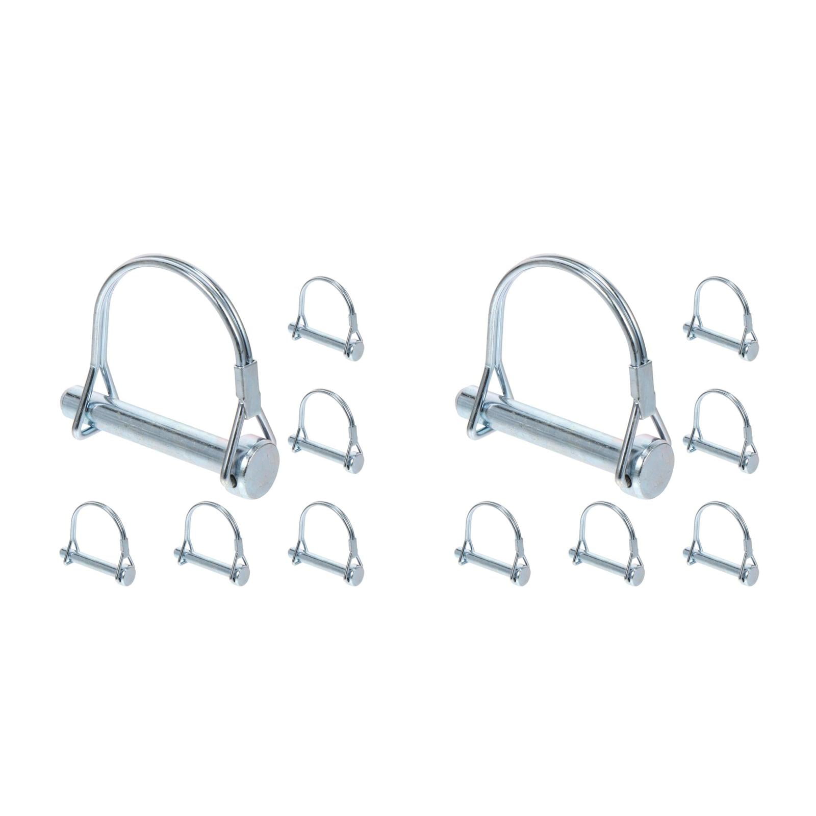 FRCOLOR 12 pcs Wire Lock Pin Heavy Duty Safety Lock Pins Square Spring ...