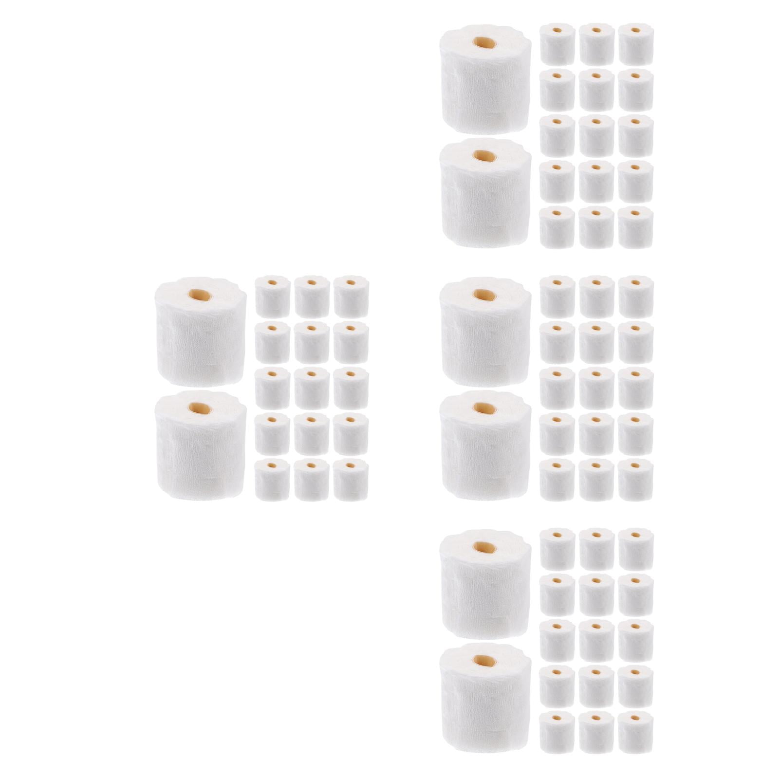 FRCOLOR 120 PCS Dollhouse Toilet Tissue Miniature Paper Towels Mini ...