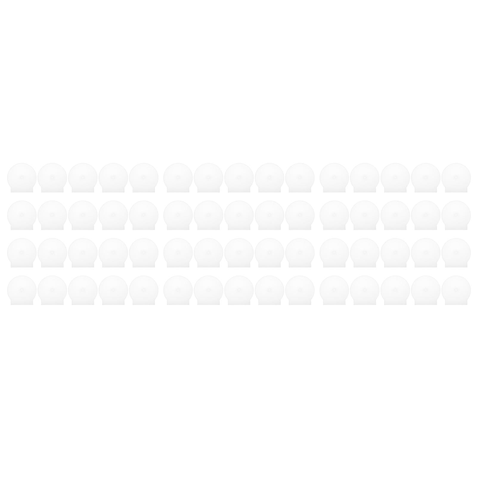 FRCOLOR 120 pcs Transparent CD Case Plastic CD Jewel Case DVD Holder ...