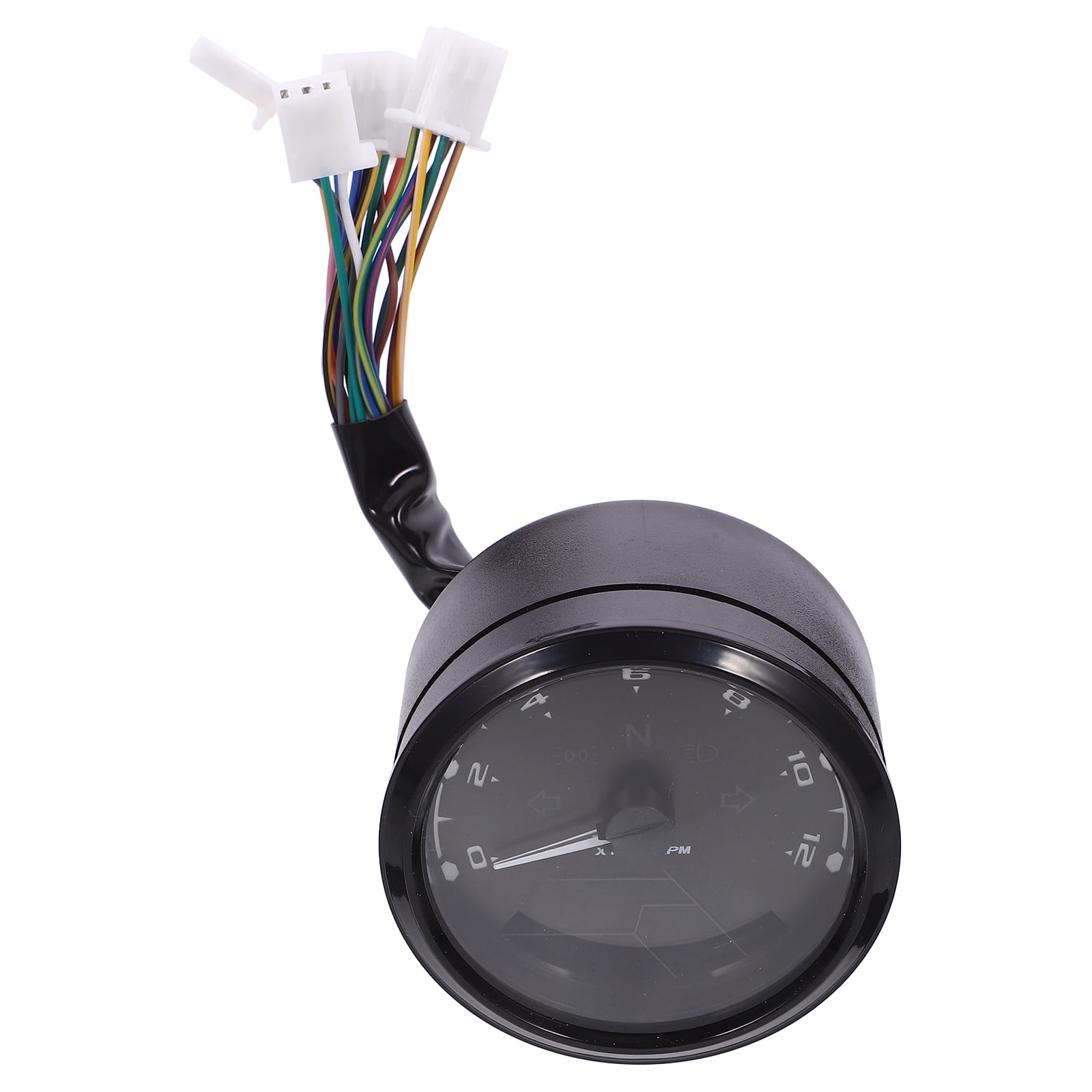 FRCOLOR 12000 RPM Motorcycle Gauge Cluster Speedometer and Tachometer ...