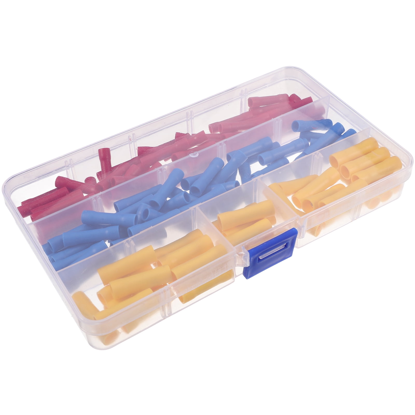 FRCOLOR 120pcs Butt Splicing Terminal Block Rubber Butt Terminal Block ...