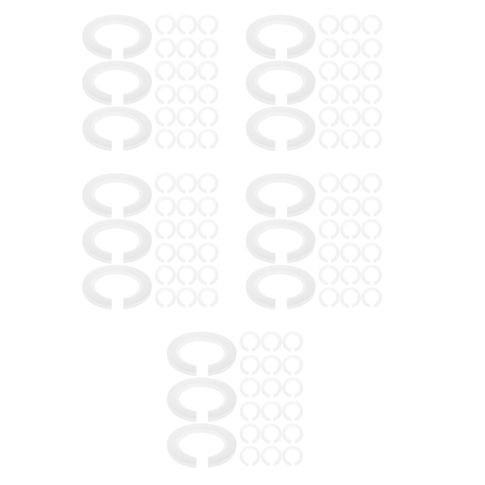 FRCOLOR 125 pcs E27 to E14 Lamp Shade Adapter Ring Lamp Holder Adapter ...