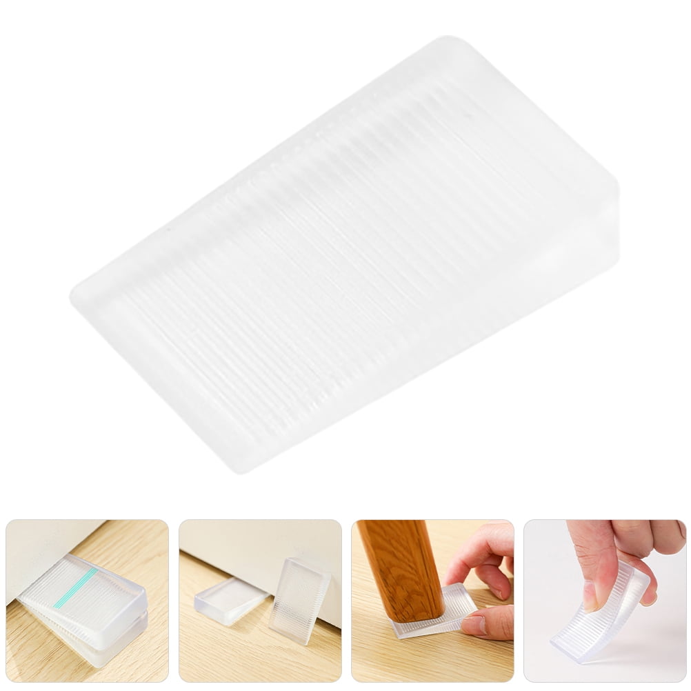 FRCOLOR 12PCS Wedges Shims Table Wedge Clear Toilet Shims for Leveling ...