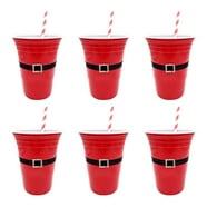 Santa Disposable Plastic Cups - Walmart.com