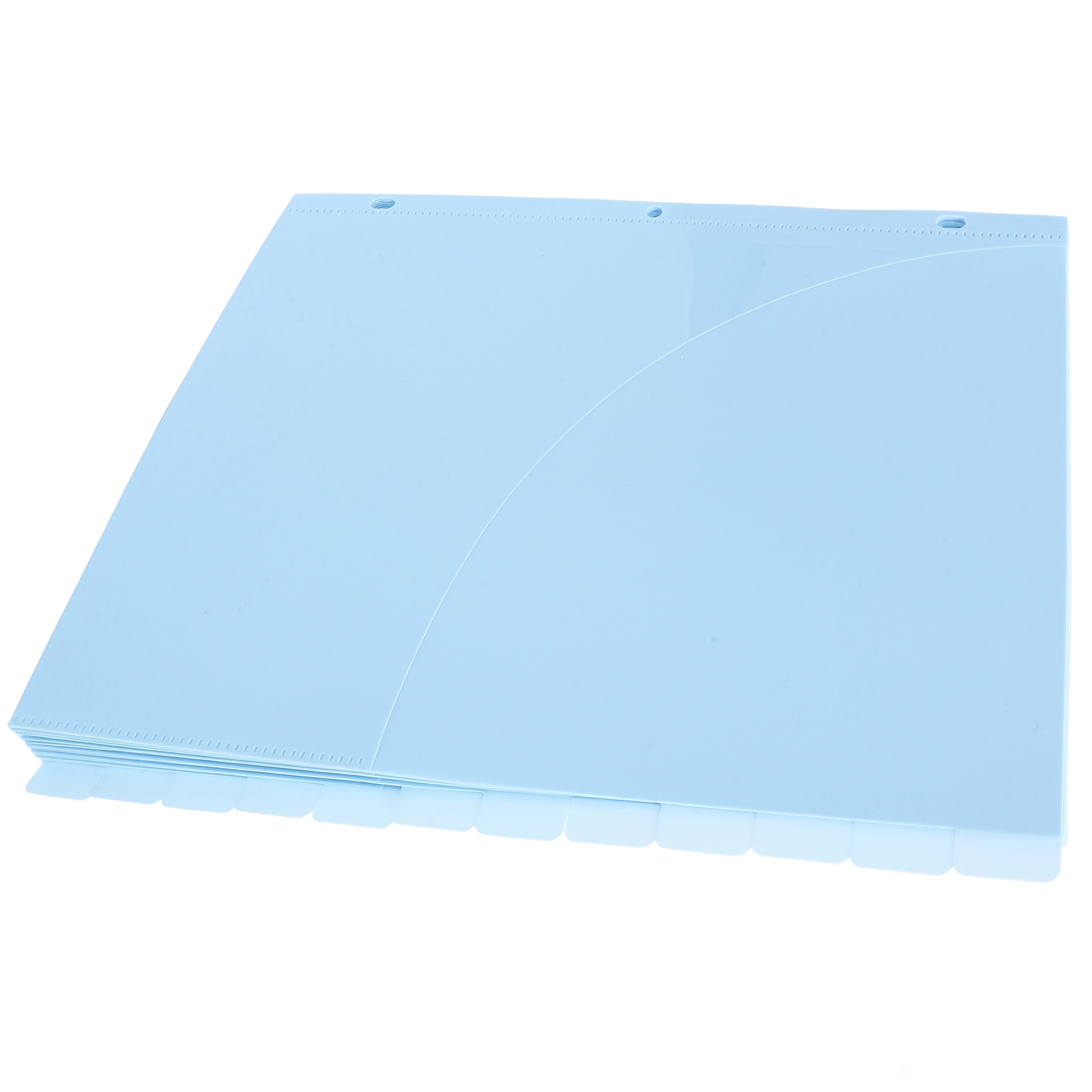 FRCOLOR 12Pcs Loose Leaf Binder Pocket Dividers 3-Hole Binder Pocket ...