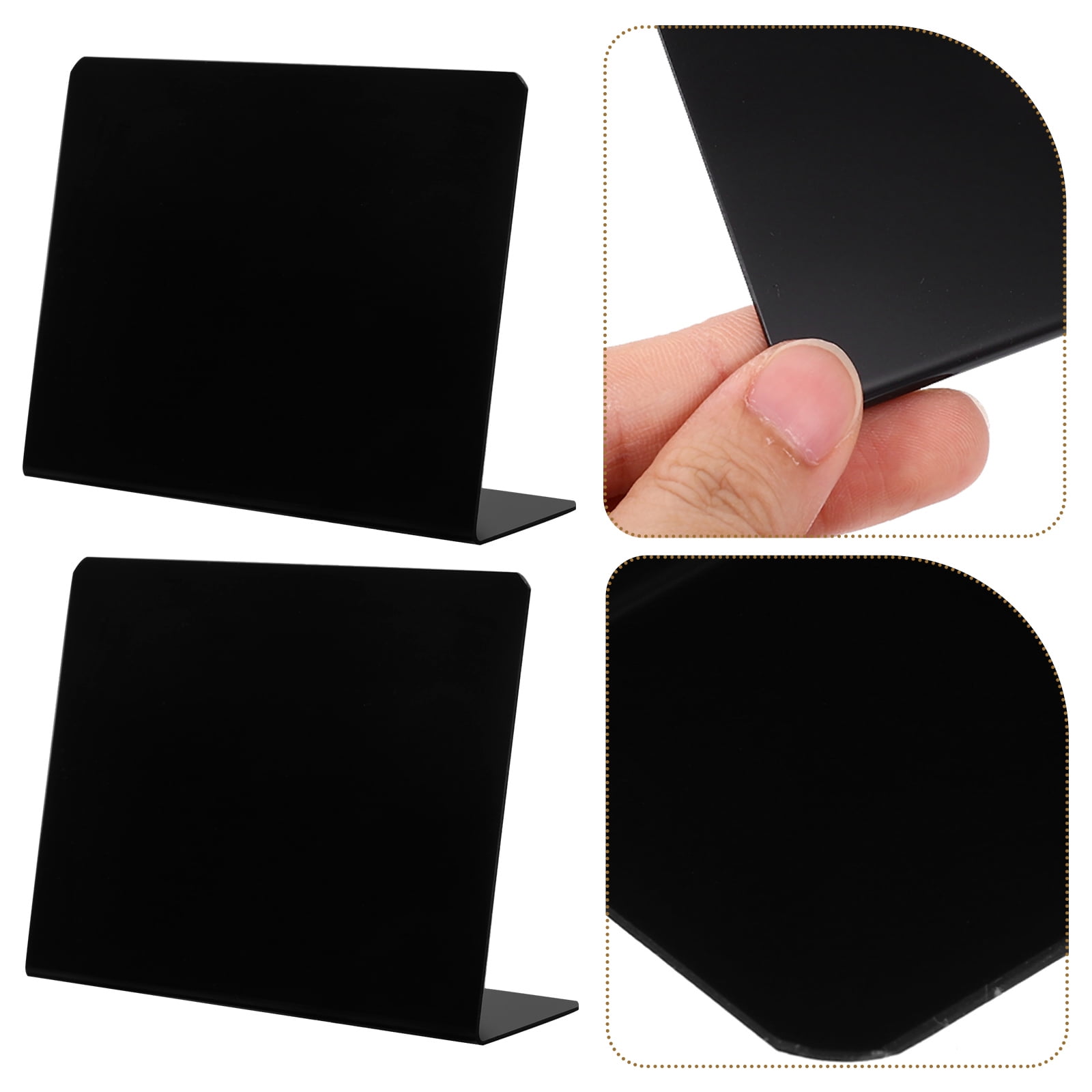 FRCOLOR Mini Chalkboard Signs for Table Numbers and Memo Board Small ...