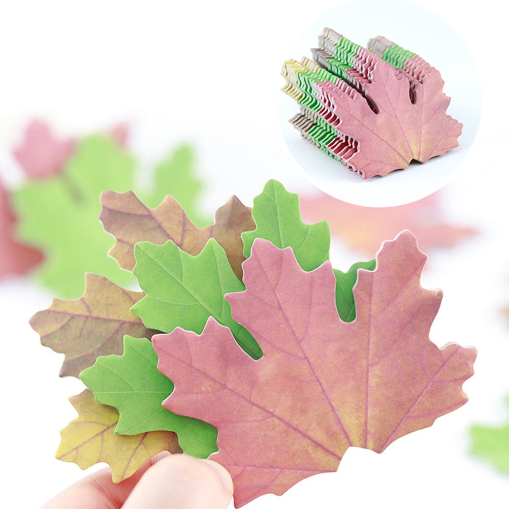 FRCOLOR 12Pcs Unique Memo Pads with Maple Leaf Design for Noting ...