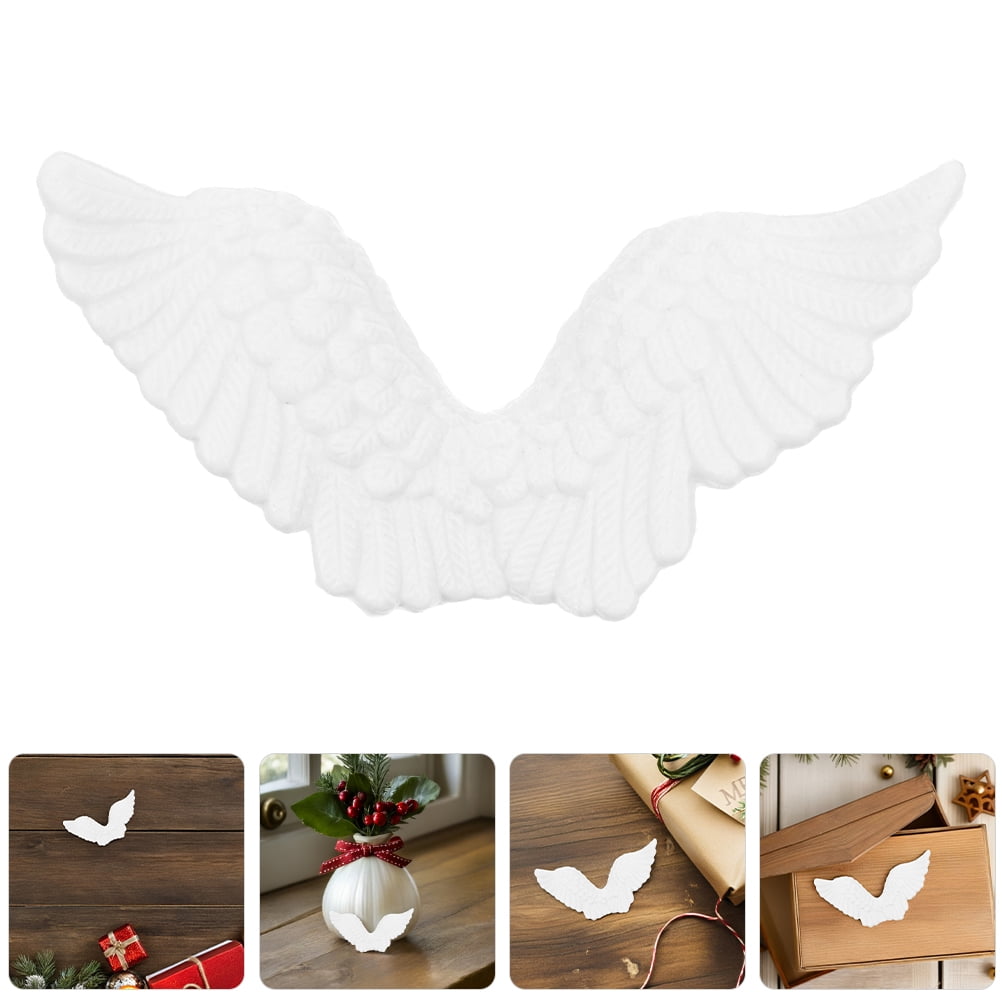 FRCOLOR 12pcs Angel Wings Accessories Plastic Mini Fairy Wings ...