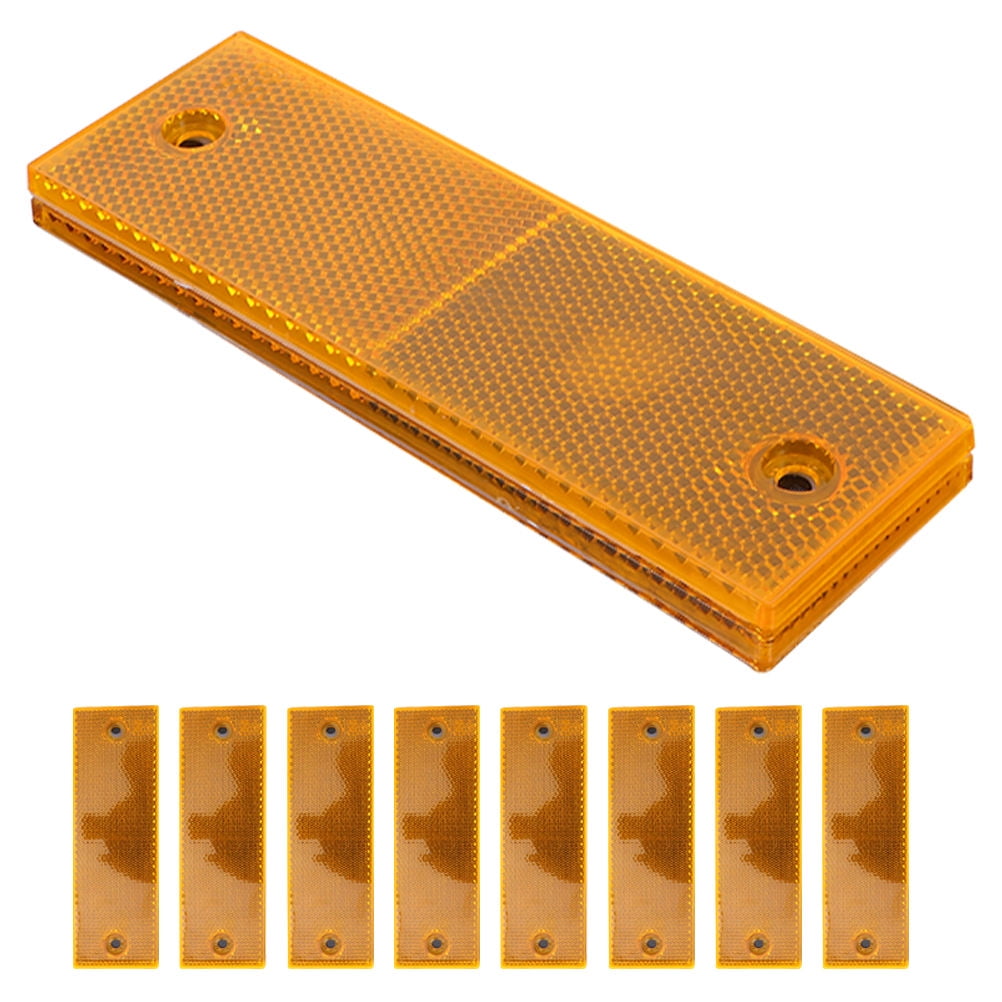 FRCOLOR 12pcs Automotive Reflector Safety Reflectors Warning Reflectors ...