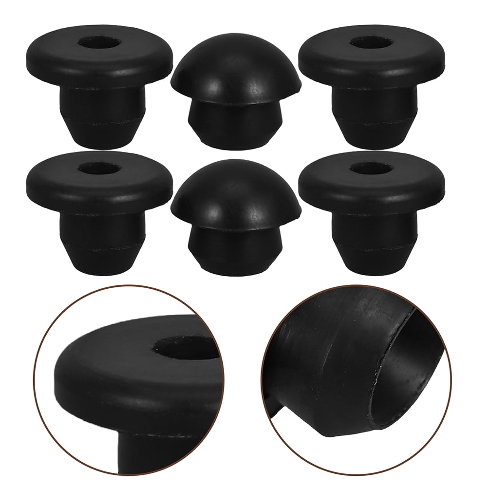 FRCOLOR 12pcs Jack Oil Filler Plug Bung Rubber Hydraulic Filler Bung Horizontal Rubber Oil Plugs ...
