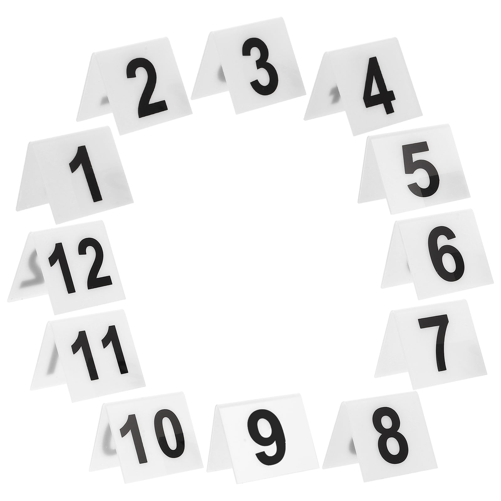 FRCOLOR 12pcs Number Markers Clue Game Party Decorations Detective ...