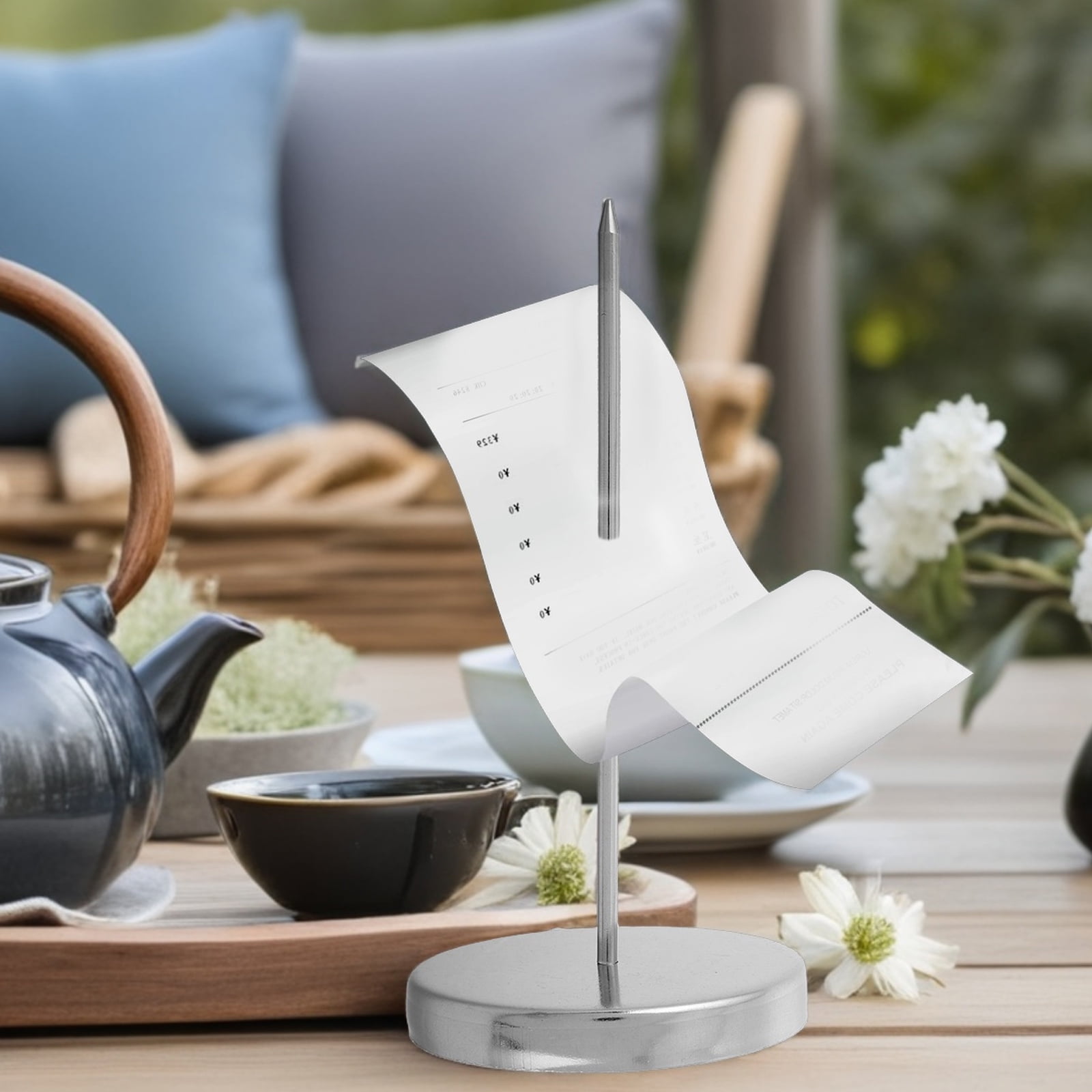 FRCOLOR 12pcs Receipt Spike Paper Spike Receipt Holder Straight Rod ...