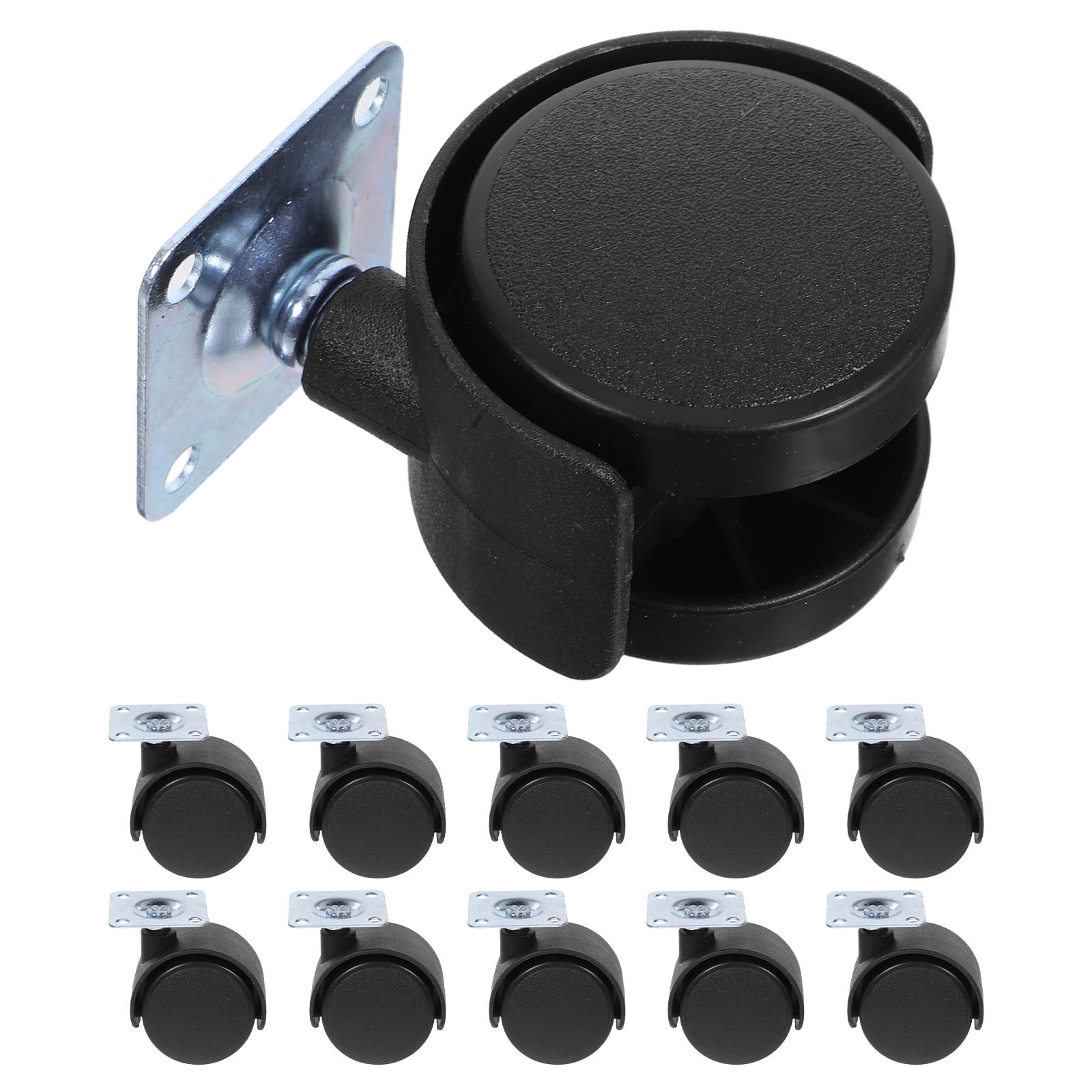 FRCOLOR 12pcs Swivel Chair Casters Replacement Wheels For Office Chair ...