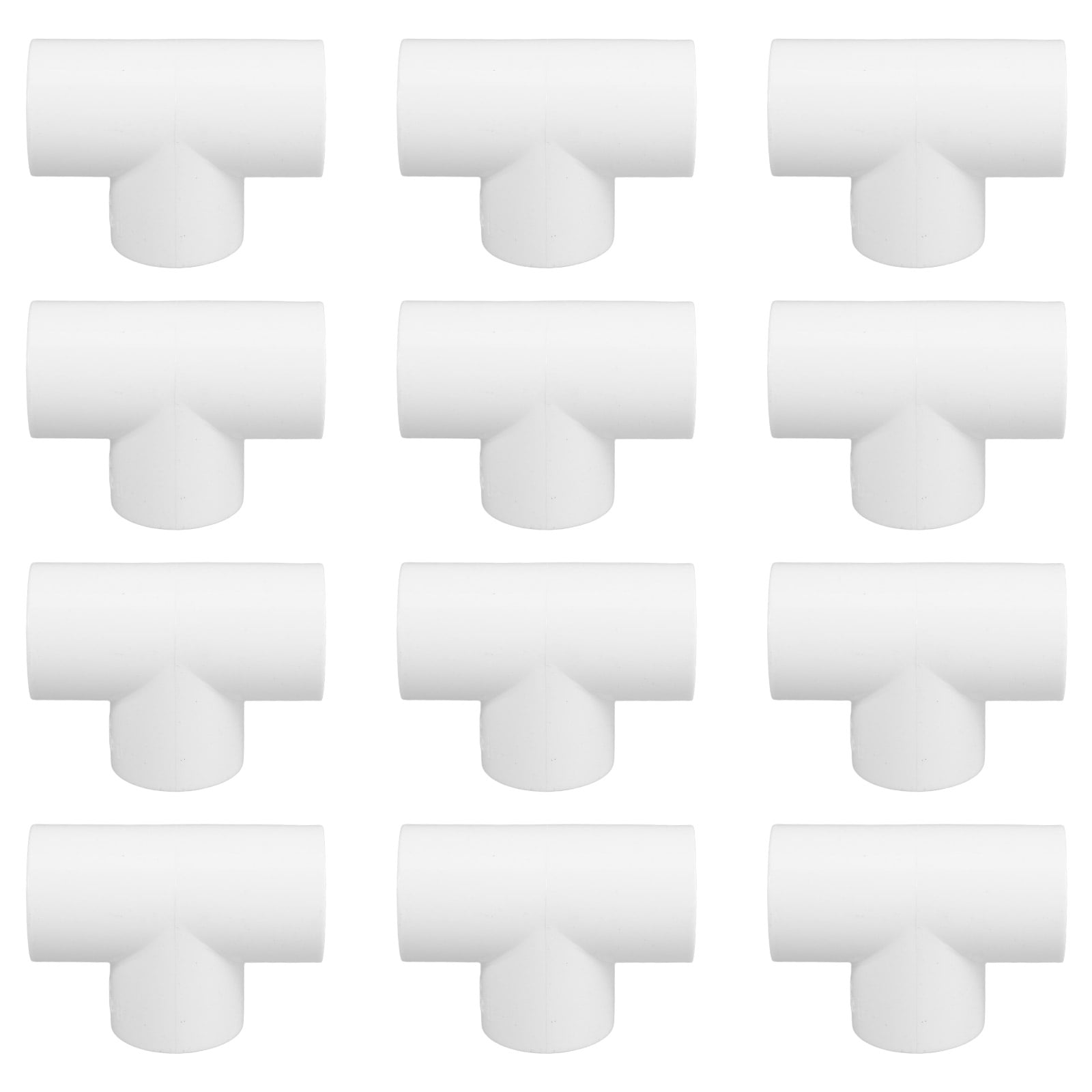 FRCOLOR 12pcs T Type Hose Connectors PVC Pipe Fittings for Garden Hose ...