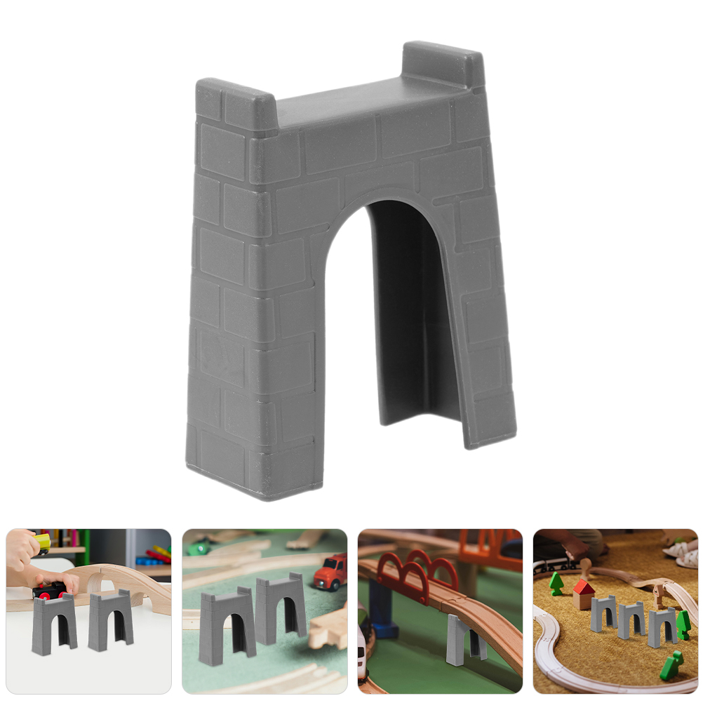 FRCOLOR 12pcs Train Track Bridge Support Set Decorative Train Bridge ...