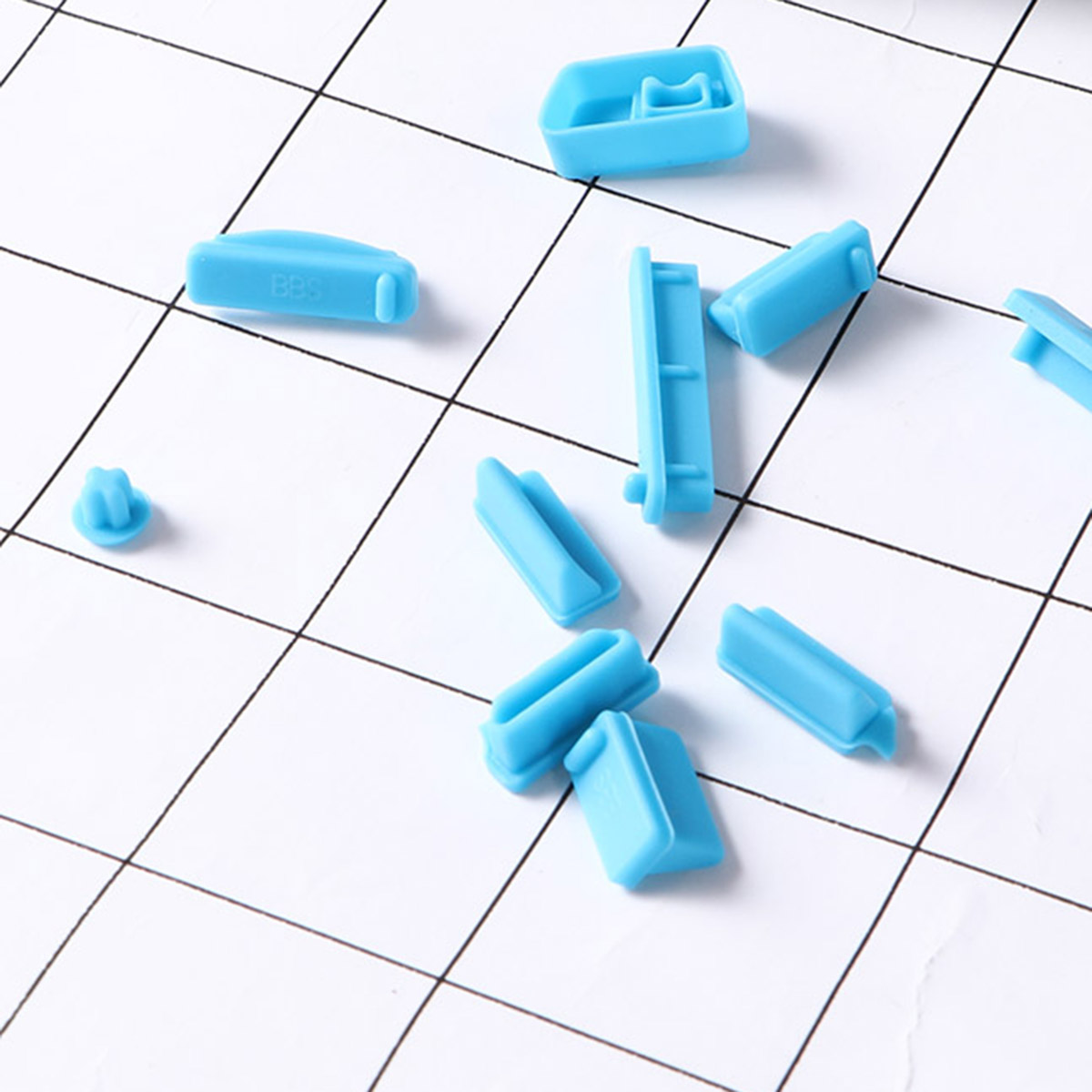 FRCOLOR 13 PCS Silicone Dust Plug USB Port Plug Charger Port Protector ...