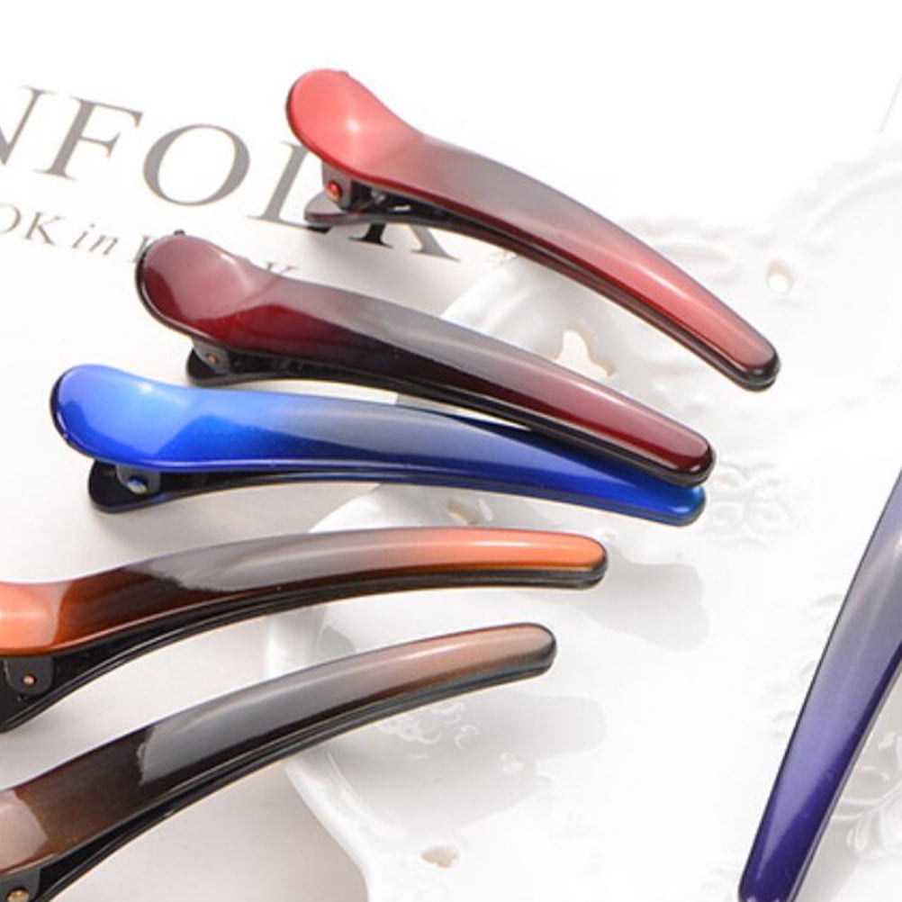 FRCOLOR 13pcs Hairdressing Clips Gradient Ramp Hairpins Hair Separate ...