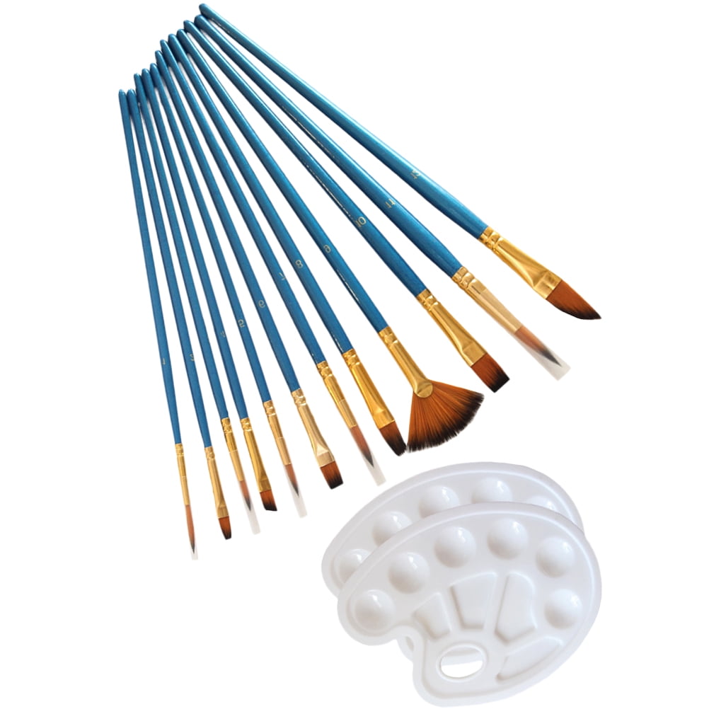 FRCOLOR 14 Pcs Set Artist Brush Mixing Palette Drawing Palette Student ...