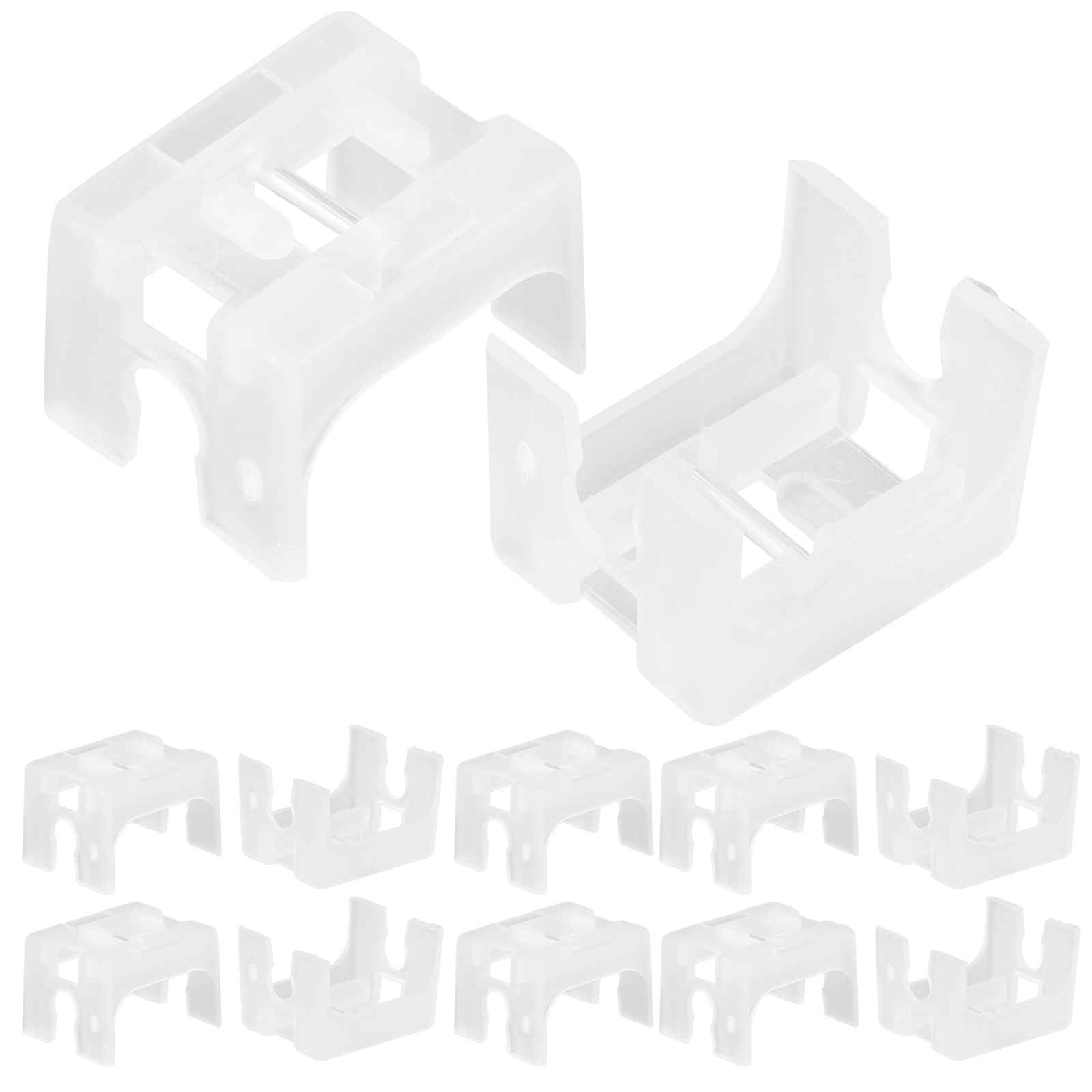 FRCOLOR 15 Pcs Blinds Curtain Rod Bracket Dressing Table Switch Closet ...