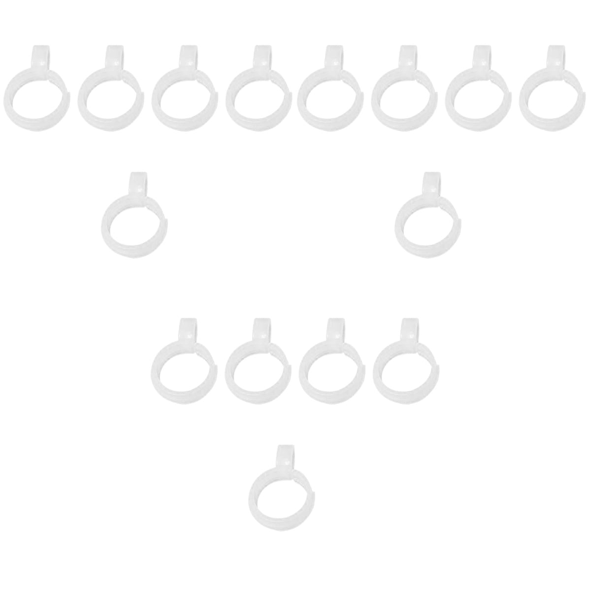 FRCOLOR 15 Pcs Cross-stitch Accessories Cross-stitch Roll Clamps Sewing ...