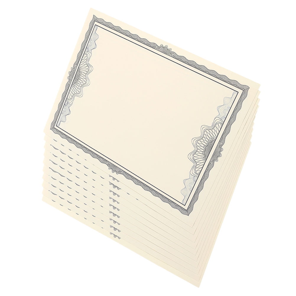 FRCOLOR 15 Sheets Certificate Paper Printable A4 Blank Certificate ...